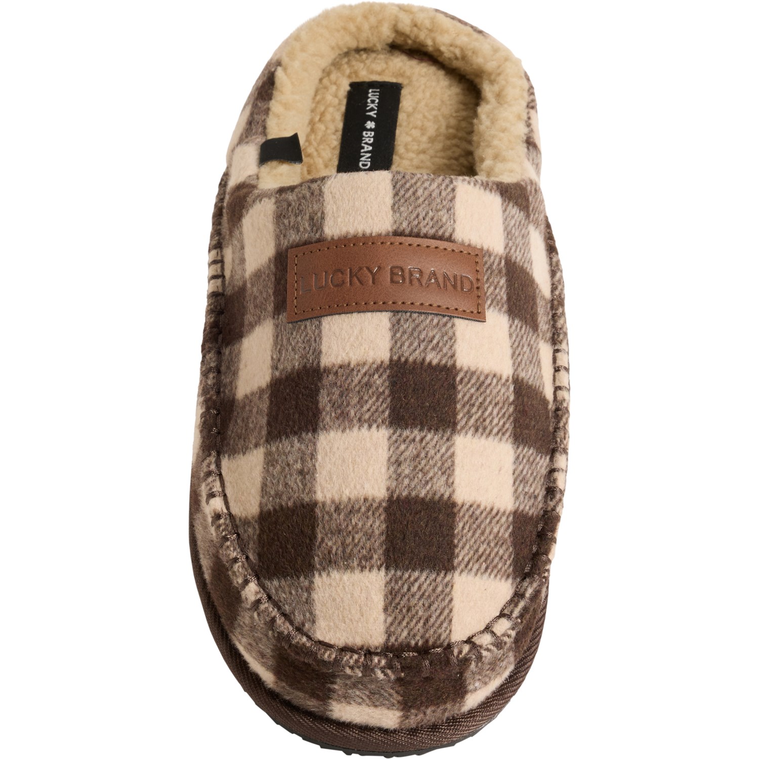 Lucky Brand Scuffed Plush Slippers (For Men)
