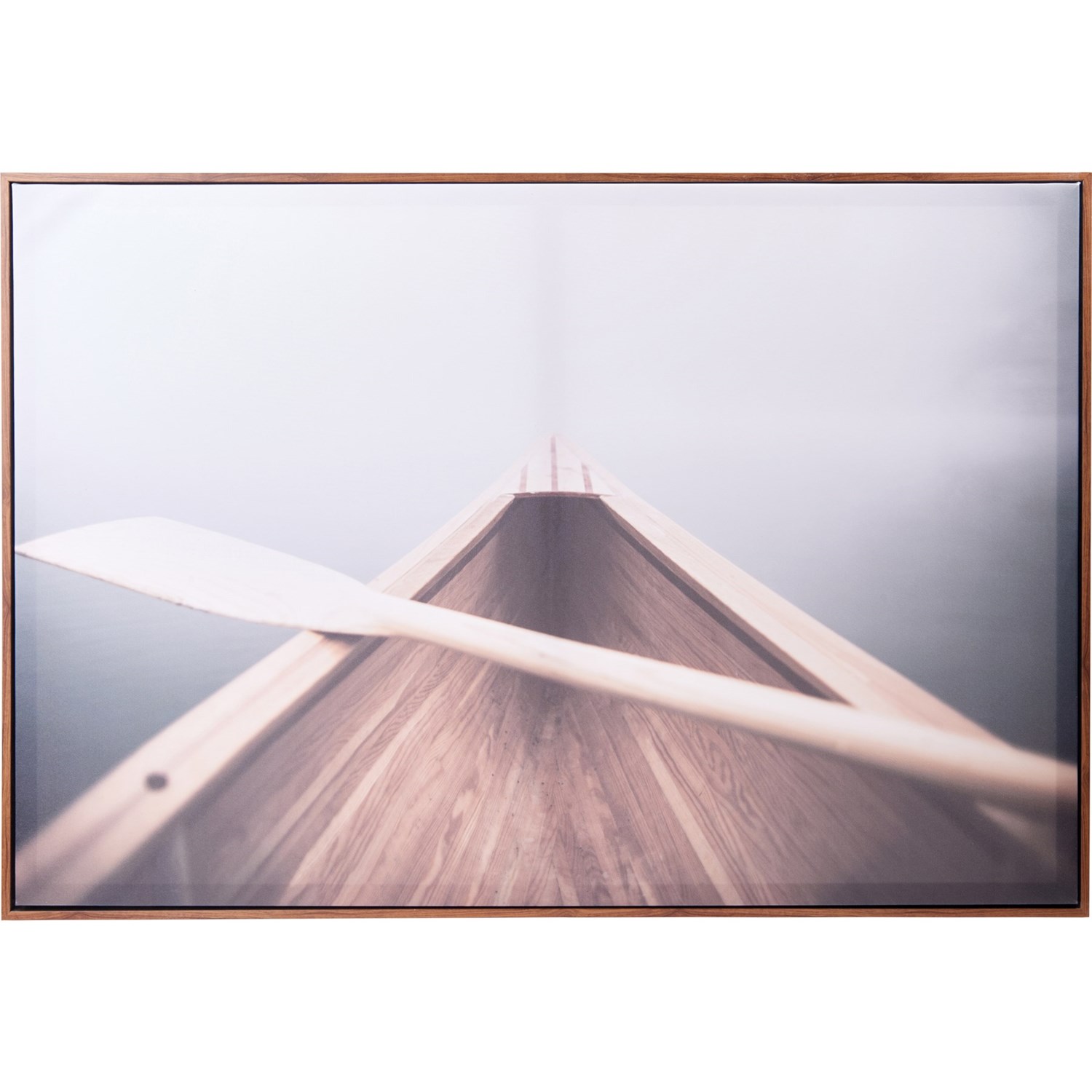 Made in Canada 24x36” Canoe and Paddle Wall Decor - Save 27%