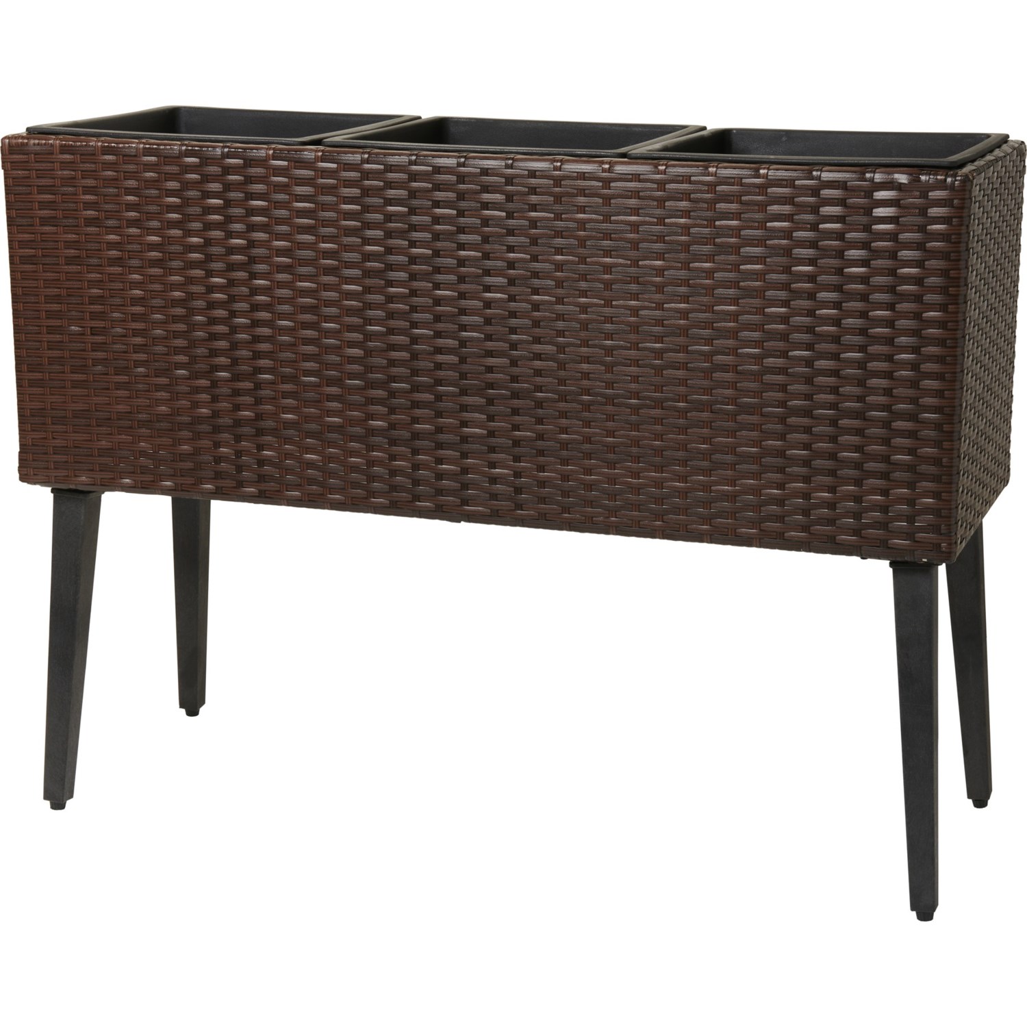 Made in Vietnam Polyrattan Planter - 29x39x14” - Save 61%