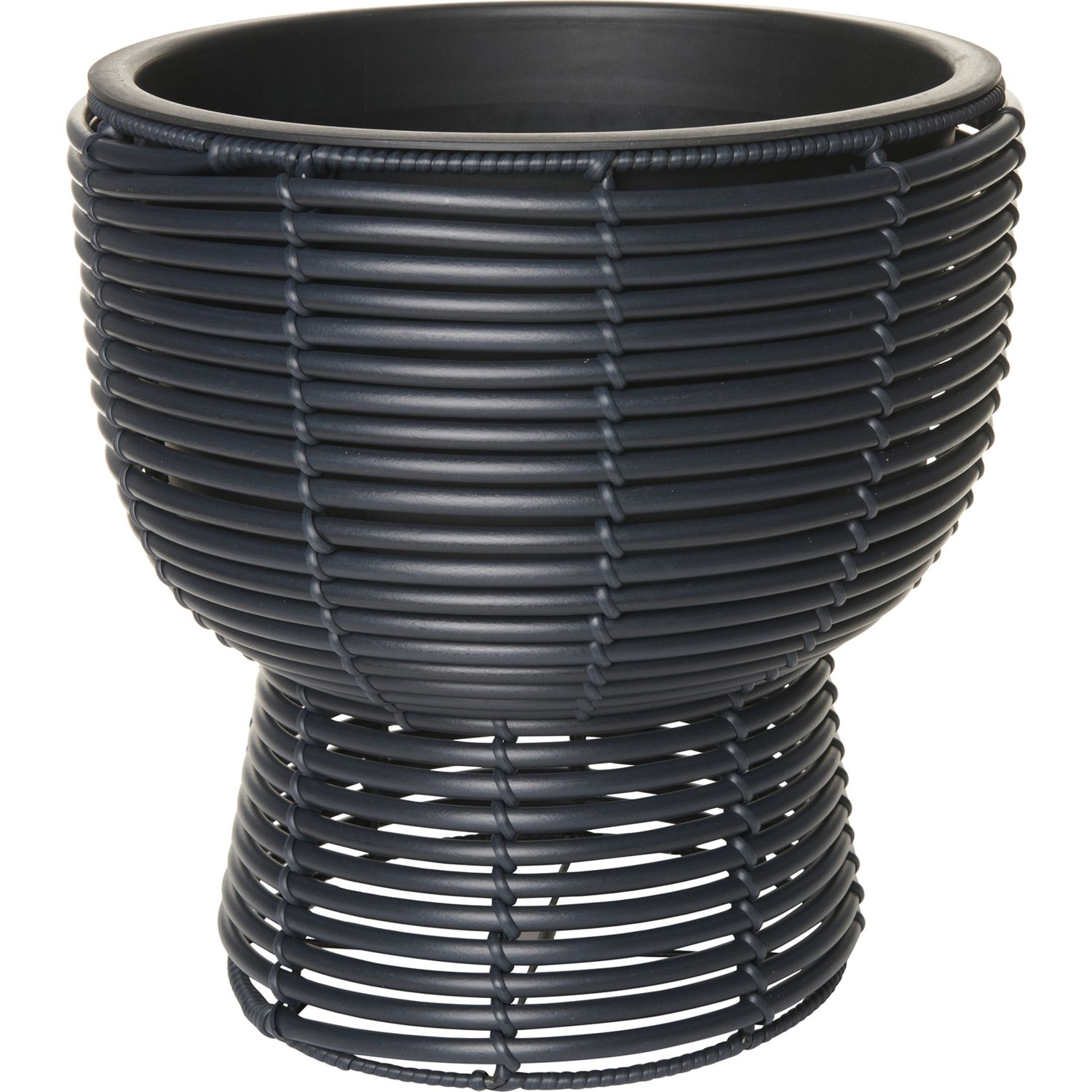 Made in Vietnam Small Round Polyrattan Planter - Save 37%