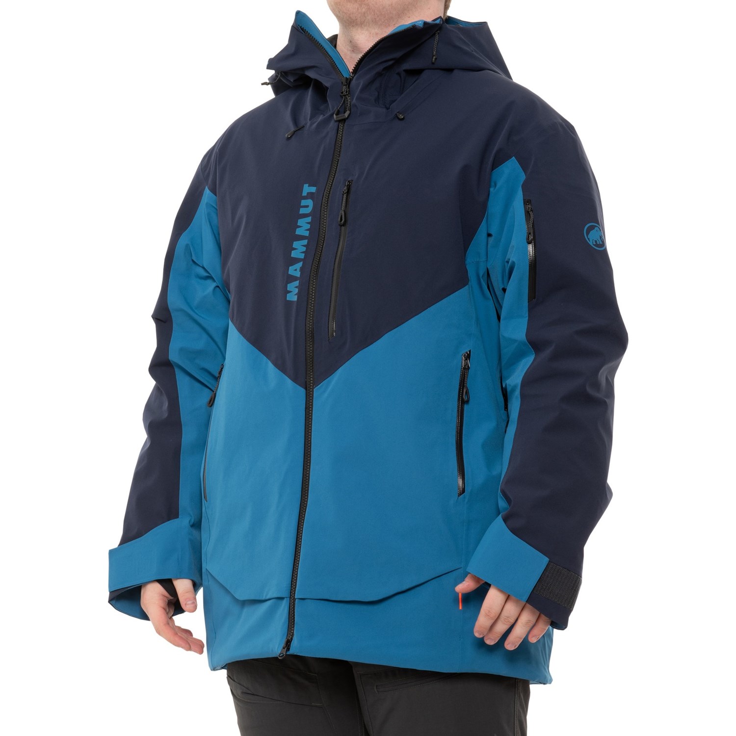 Mammut La Liste Thermo Hooded Hard Shell Ski Jacket (For Men) - Save 50%