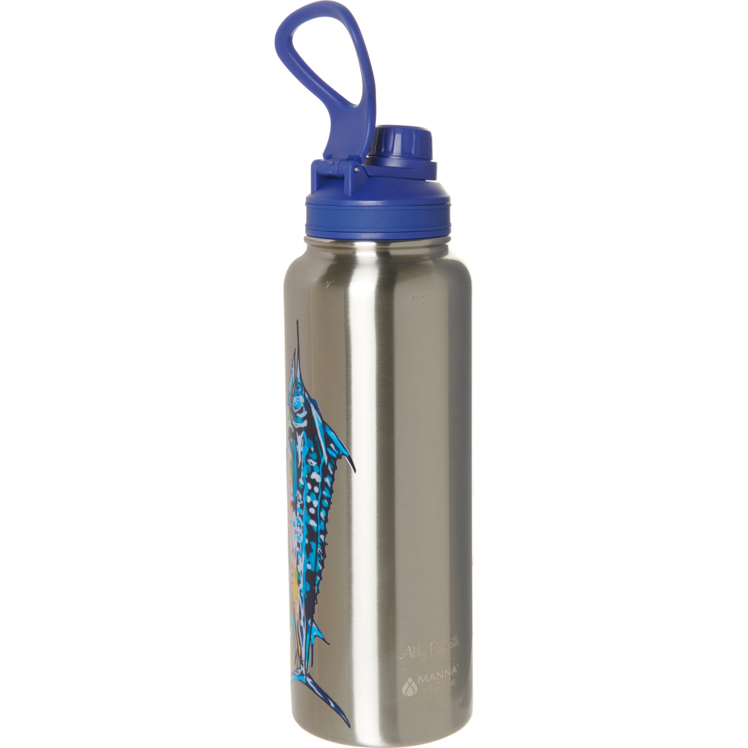 Manna Abby Paffrath Blue Fin Timber Water Bottle - 40 oz. - Save 32%