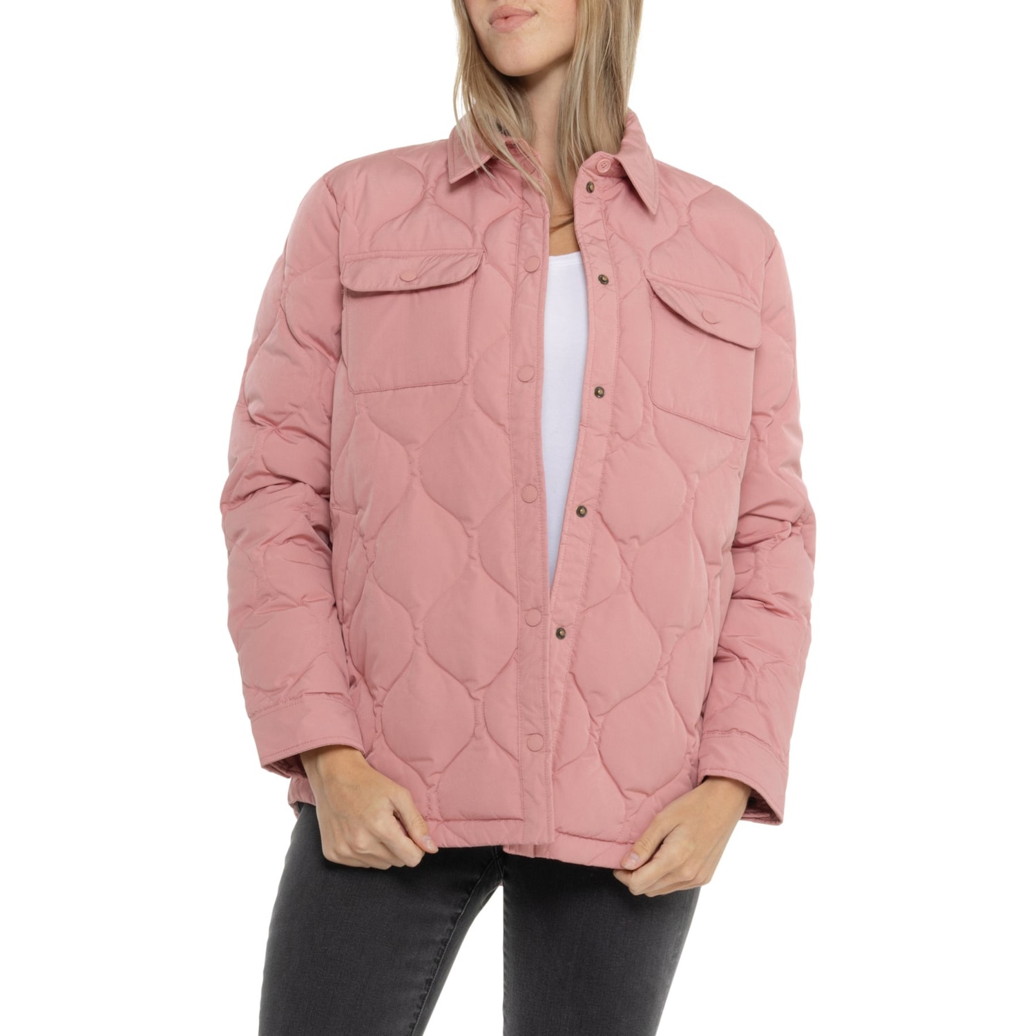 Marine Layer Leslie Puffer Down Jacket - Insulated - Save 73%