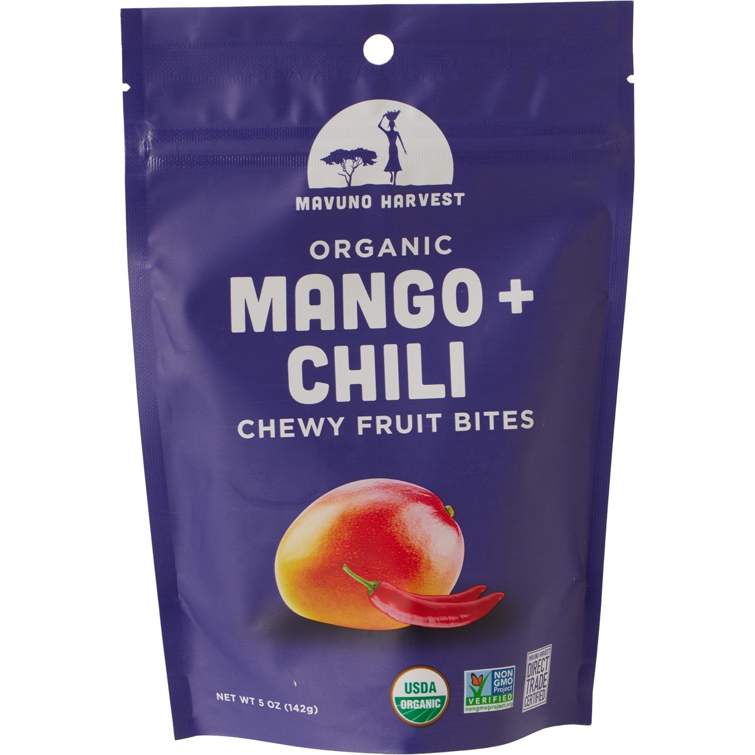 Mavuno Organic Mango and Chili Chewy Fruit Bites - 5 oz. - Save 25%