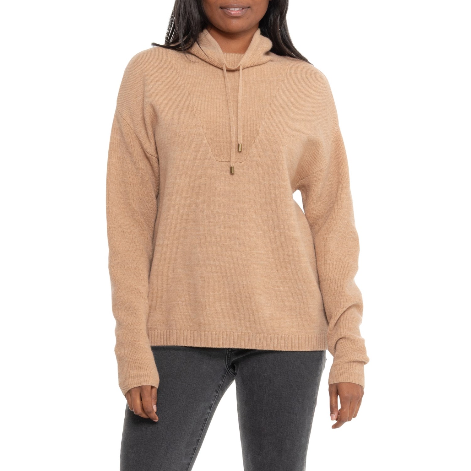 Max Studio Cowl Neck Sweater - Merino Wool - Save 30%