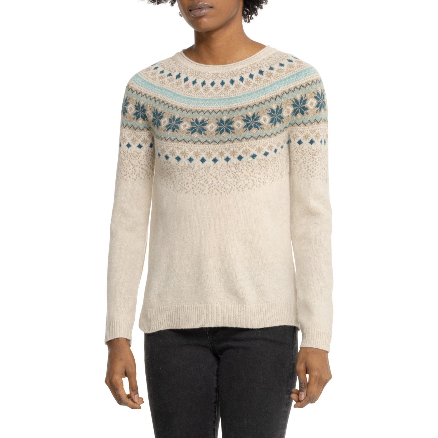 Mercer & Madison Star Jumper Sweater - Lambswool - Save 35%