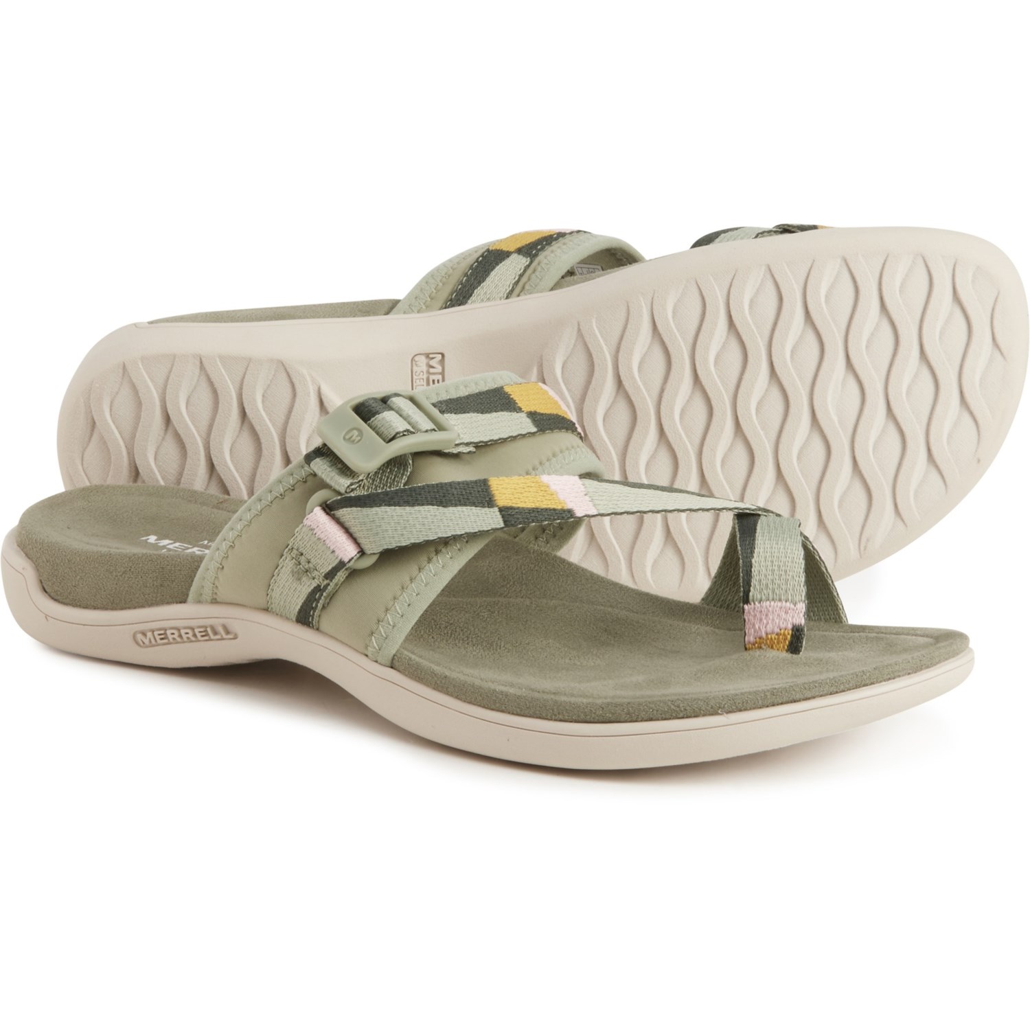 Merrell District 3 Wrap Webbing Sandals (For Women) - Save 33%