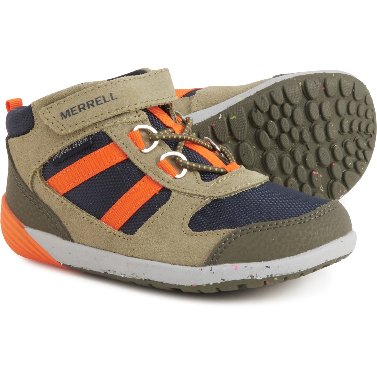 Merrell Little Boys Bare Steps Ridge Jr. Hiking Shoes - Save 37%