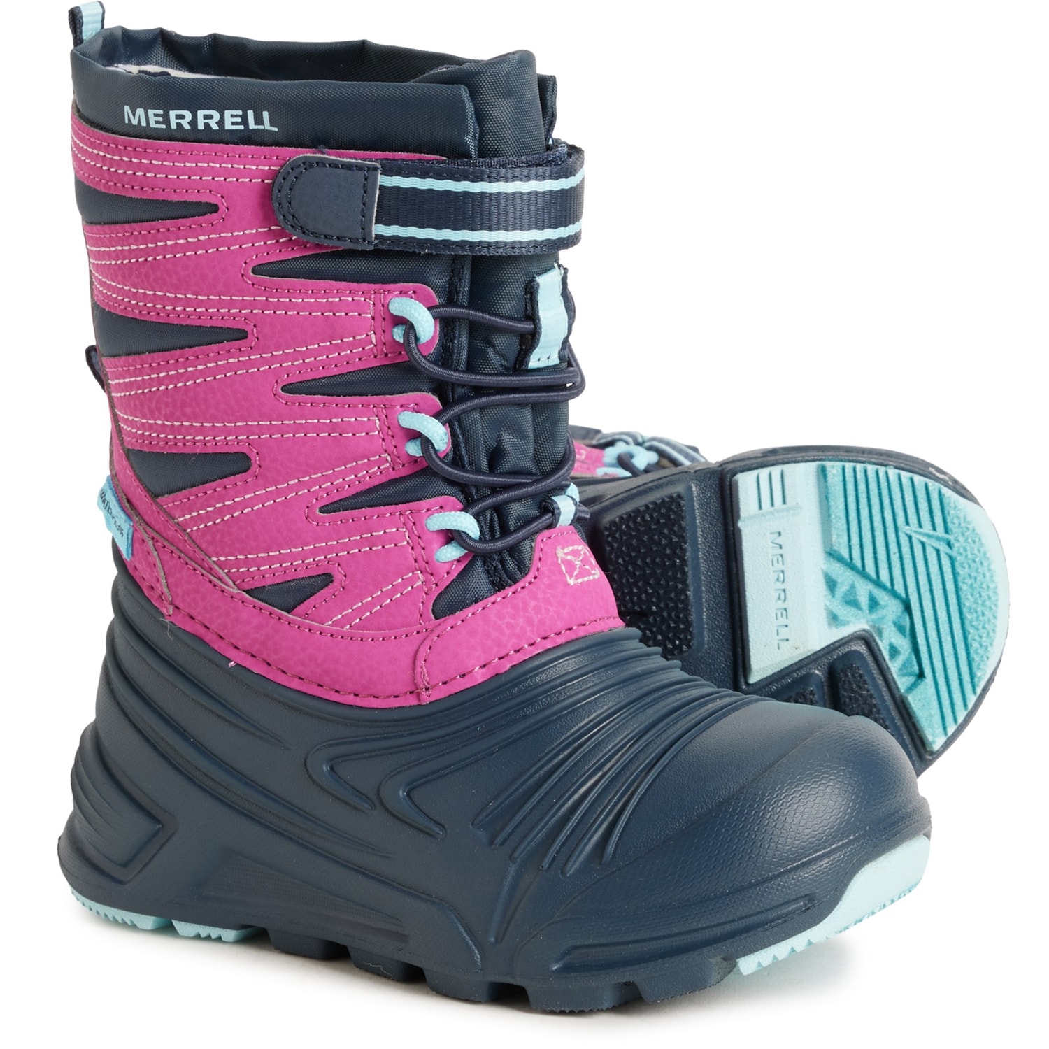 Merrell Little Girls Snow Quest Lite 3.0 Jr. Snow Boots - Waterproof ...