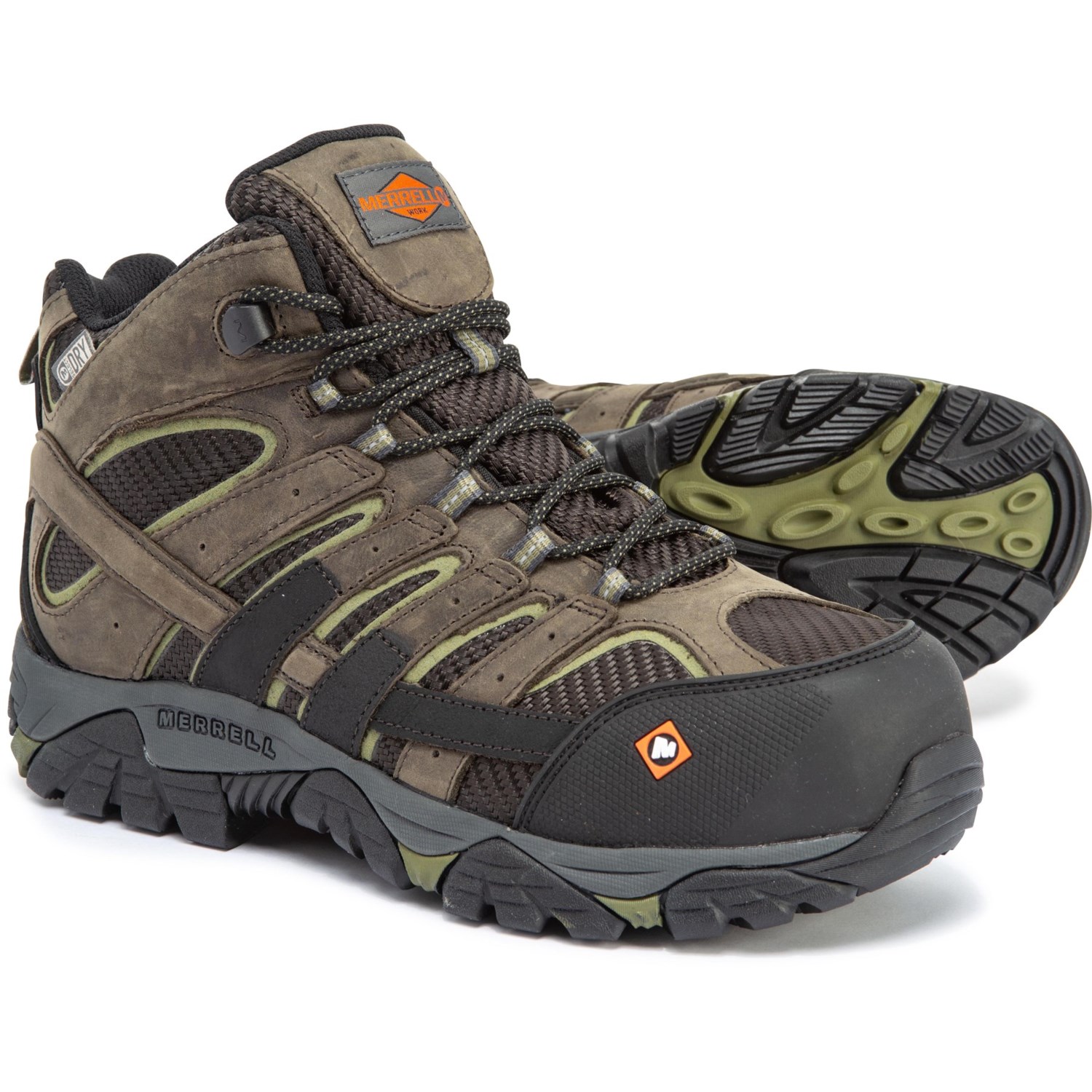 Merrell Moab 2 Vent Work Boots (For Men) - Save 54%