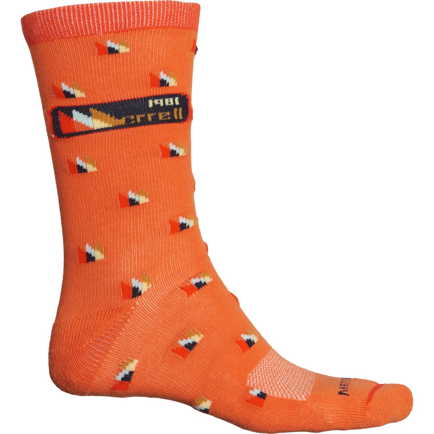 Merrell Retro Logo Cotton Socks (For Men) - Save 41%