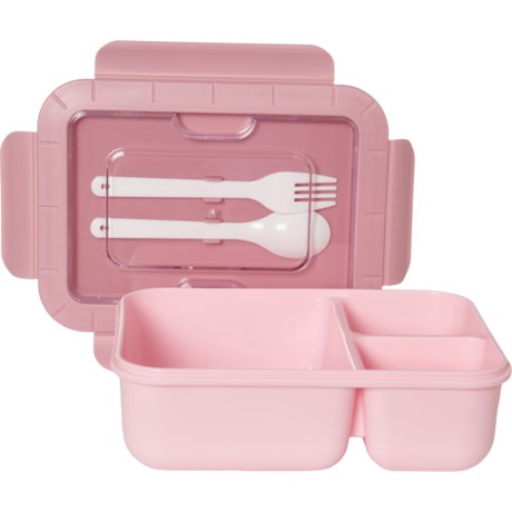 MESA 3-Section Lunch Box with Utensils - 43.9 oz. - Save 30%