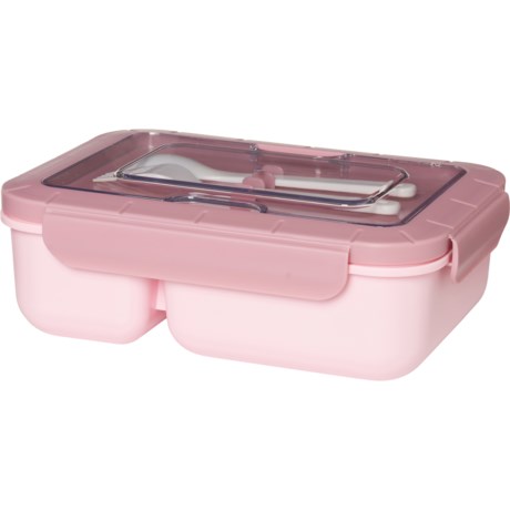MESA 3-Section Lunch Box with Utensils - 43.9 oz. - Save 30%