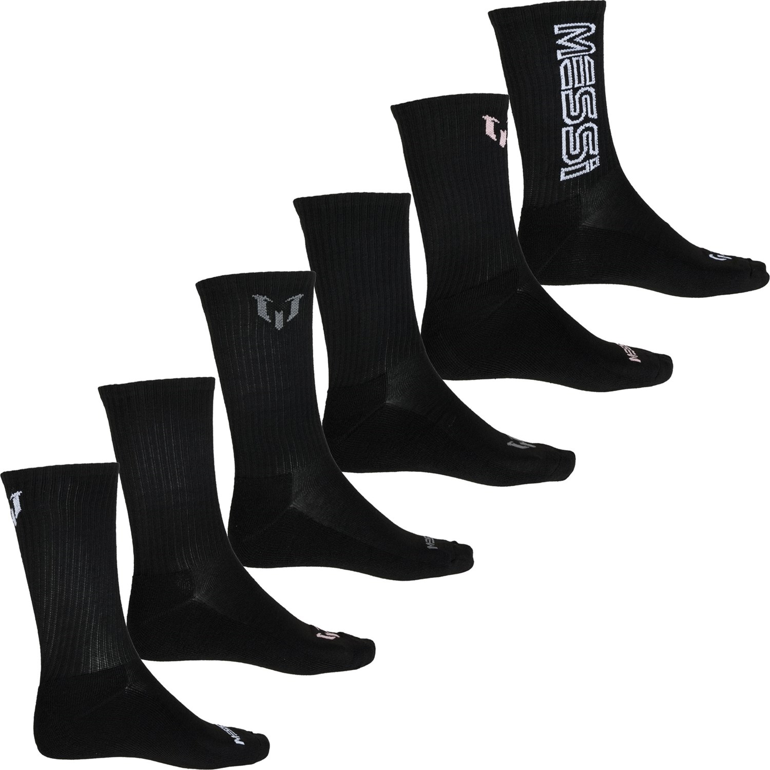 Messi Outline Half Cushion Socks (For Men) - Save 46%