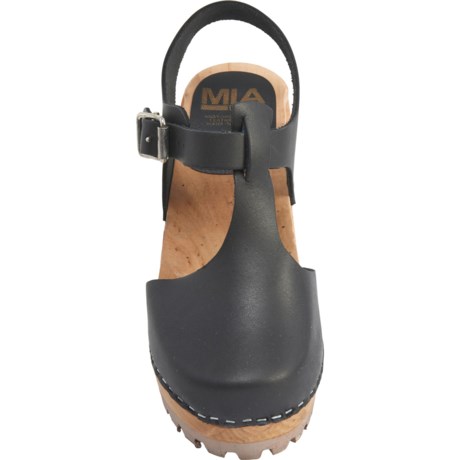 MIA Made in Sweden Black Madeline Clogs (For Women) - Save 25%