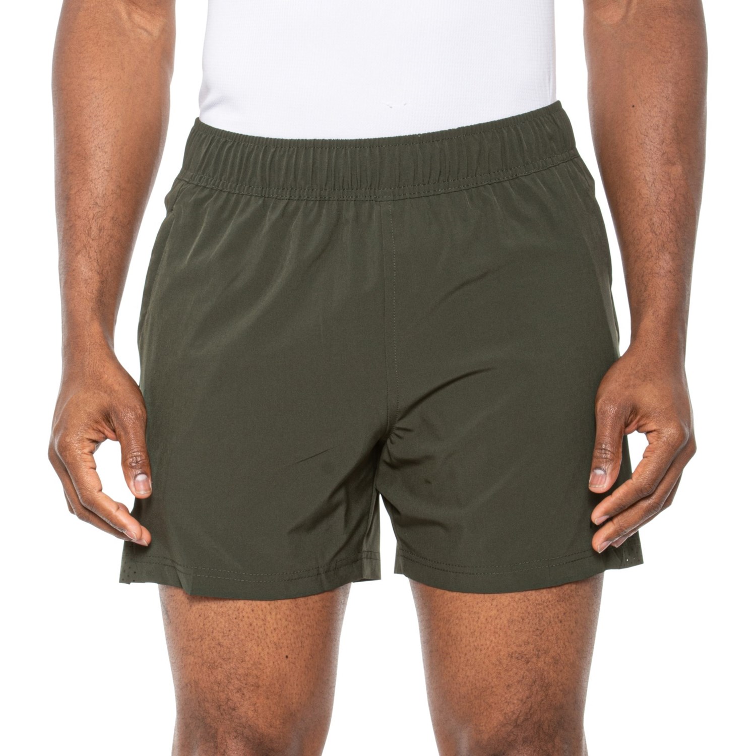 mitre Stretch-Woven Shorts - 5”, Built-In Liner Shorts - Save 52%