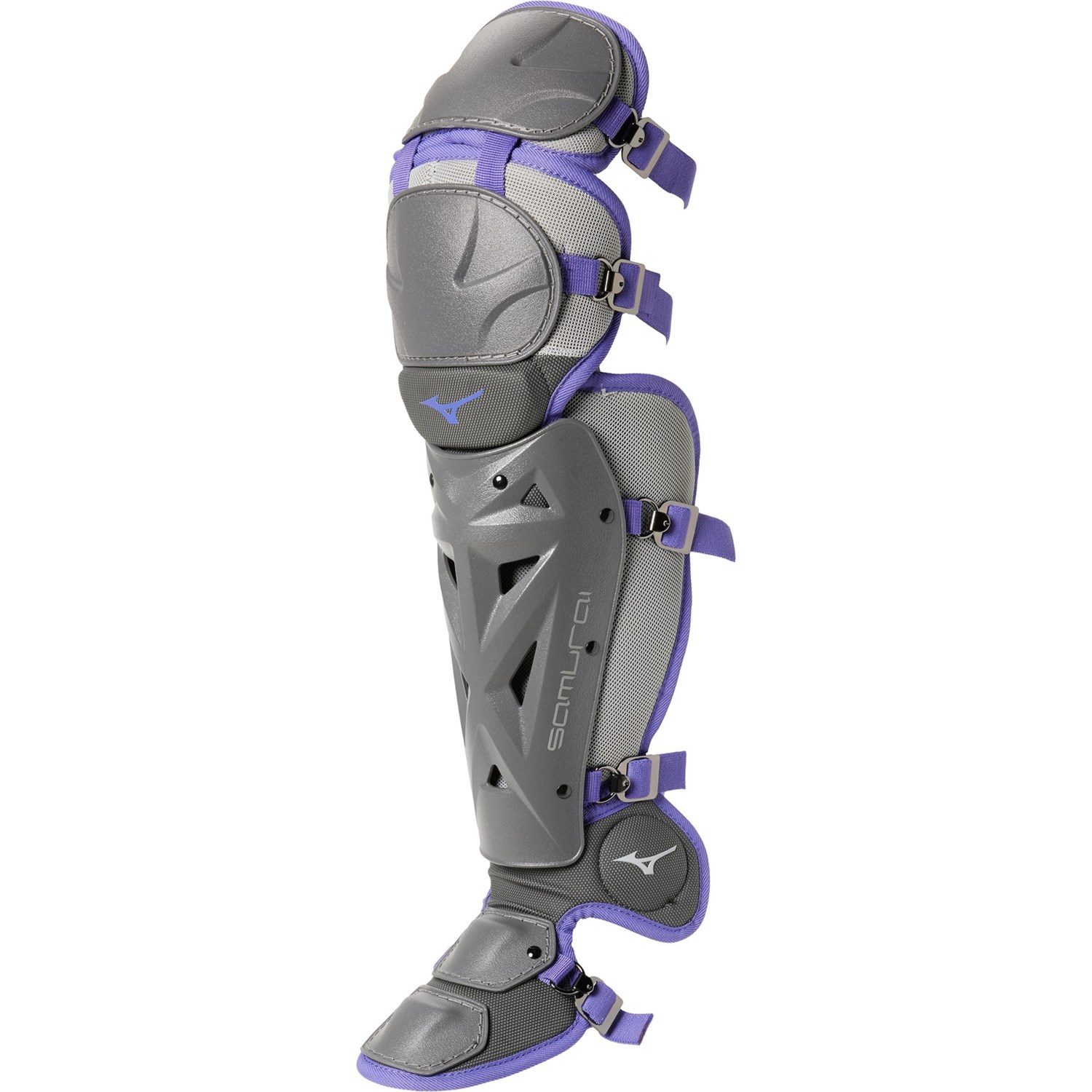 Mizuno Samurai Fastpitch Softball Catchers Shin Guards (For Women ...