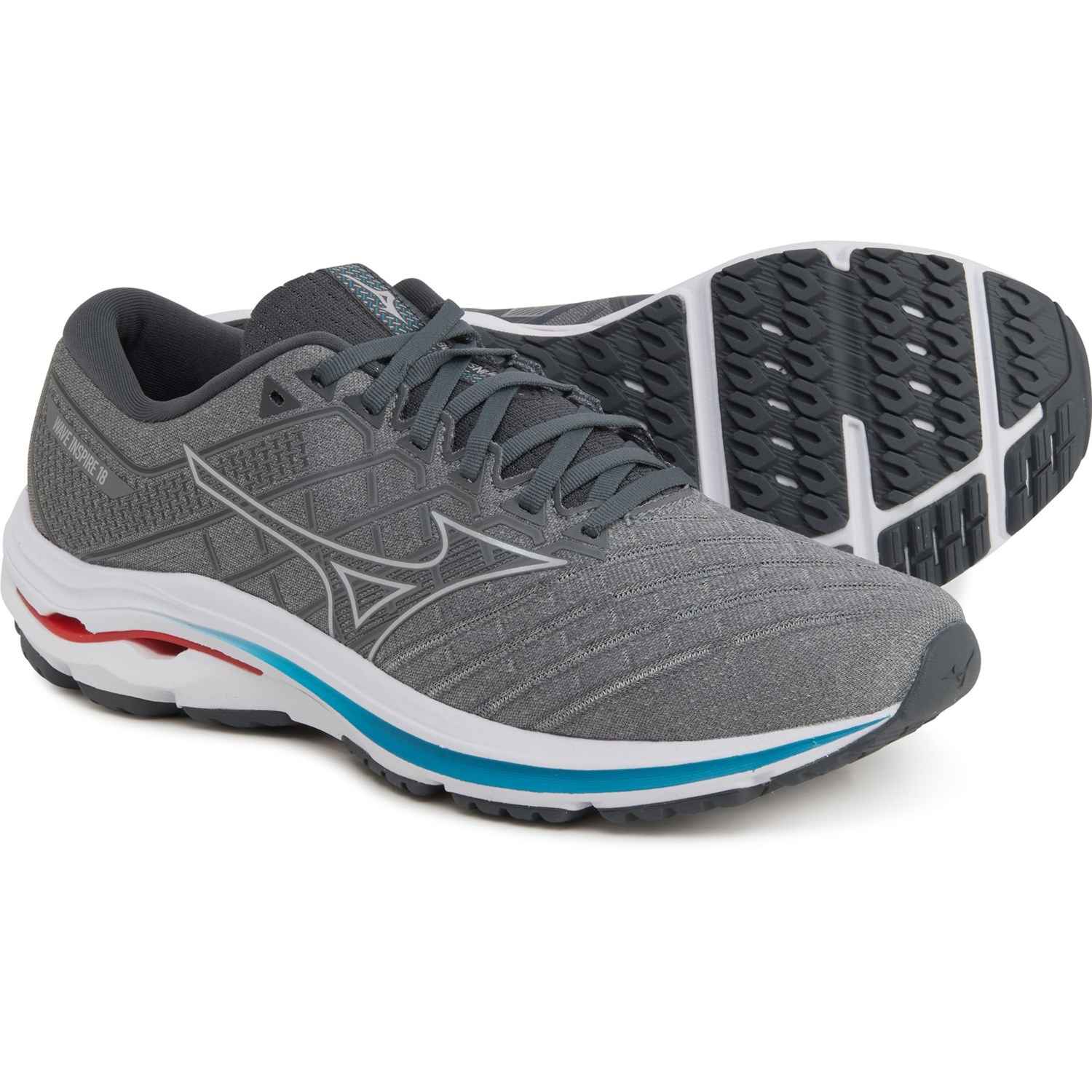 Mizuno Wave Inspire 18 Running Shoes (For Men) - Save 29%