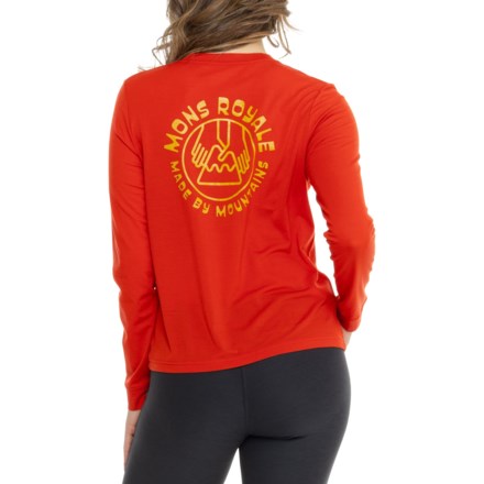 Mons Royale Icon Relaxed Shirt - Merino Wool, Long Sleeve - Save 63%