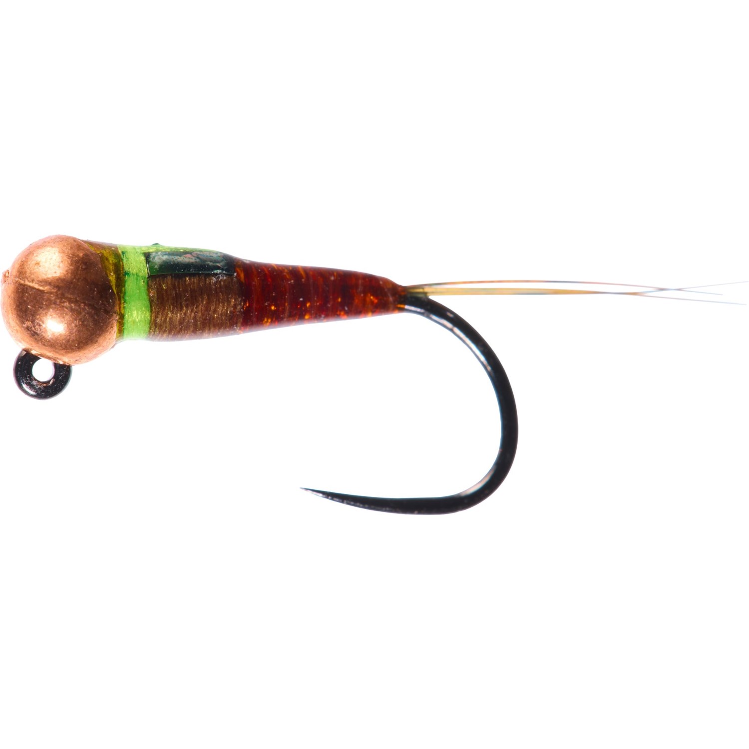 Montana Fly Company Barbless Jig Crack Back Bullet Nymph Fly - Dozen ...