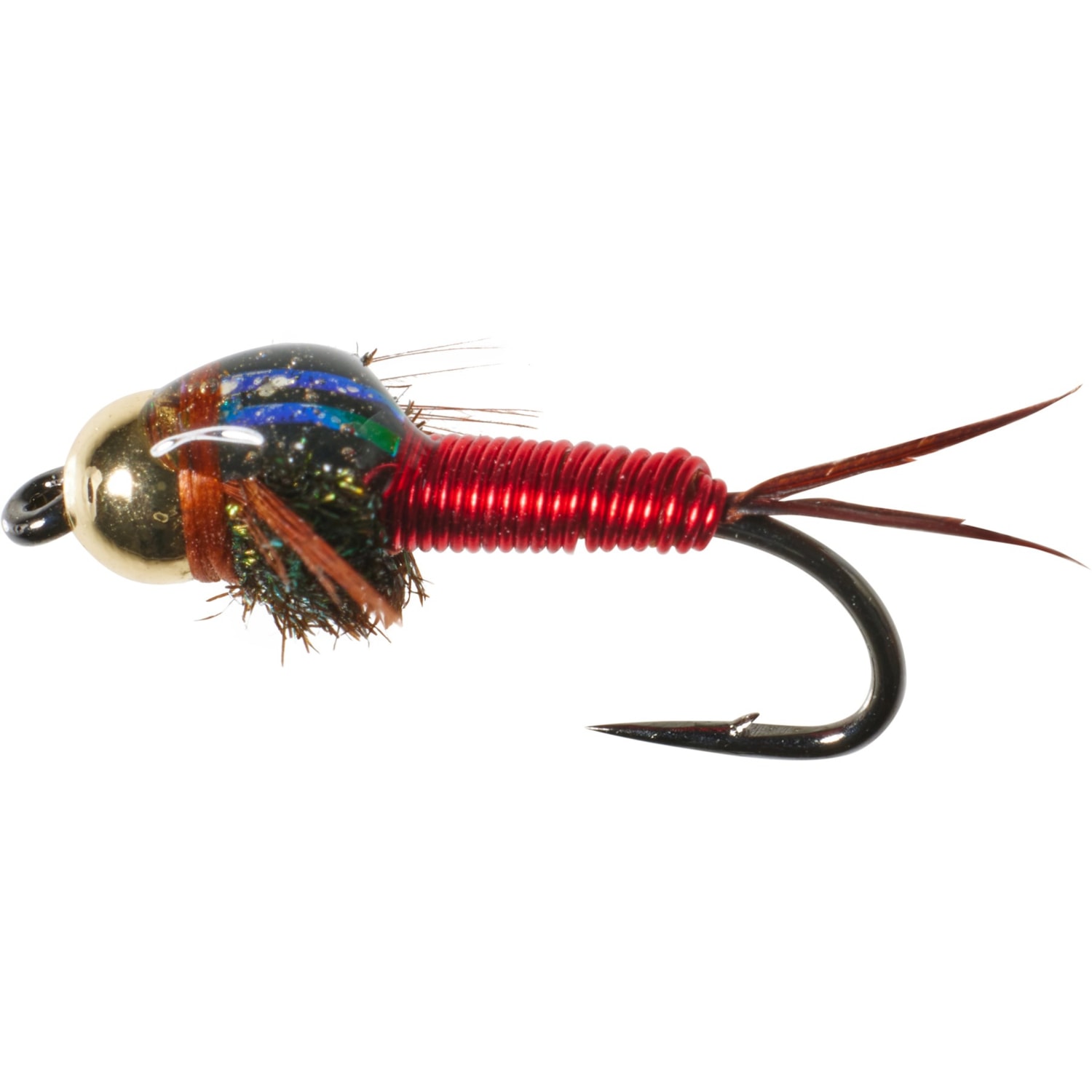 Montana Fly Company Bead Head Epoxy Back Copper Nymph Fly - Dozen ...