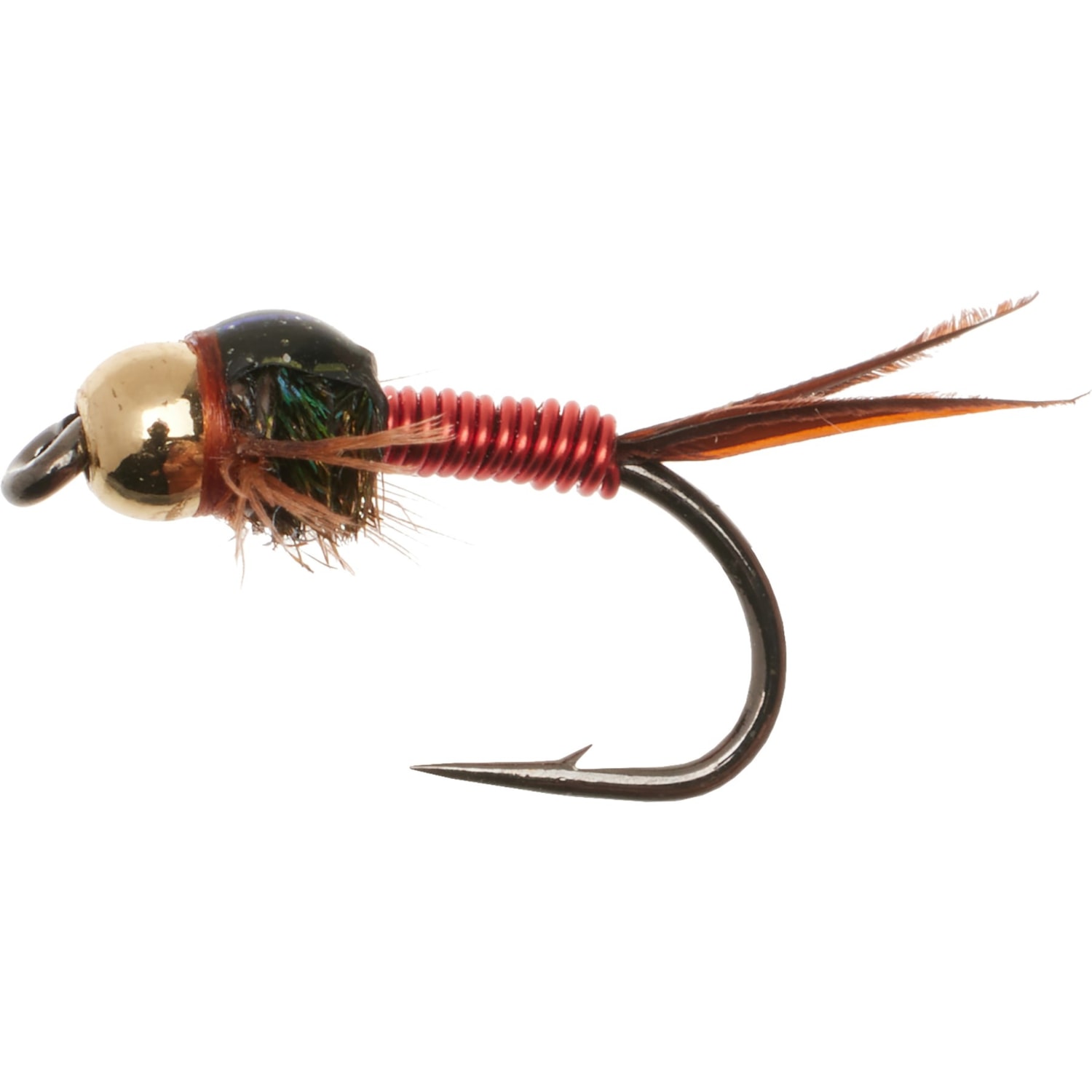 Montana Fly Company Bead Head Expoxy Back Copper Nymph Fly - Dozen ...