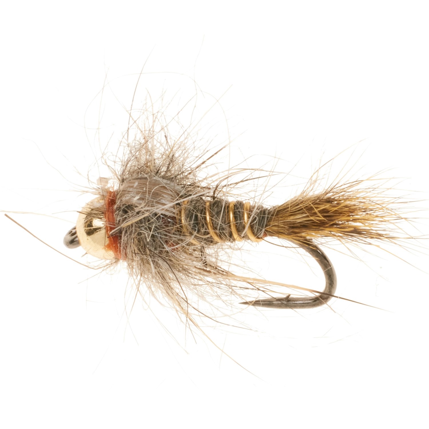 Montana Fly Company Bead Head Hare’s Ear Nymph Fly - Dozen - Save 37%