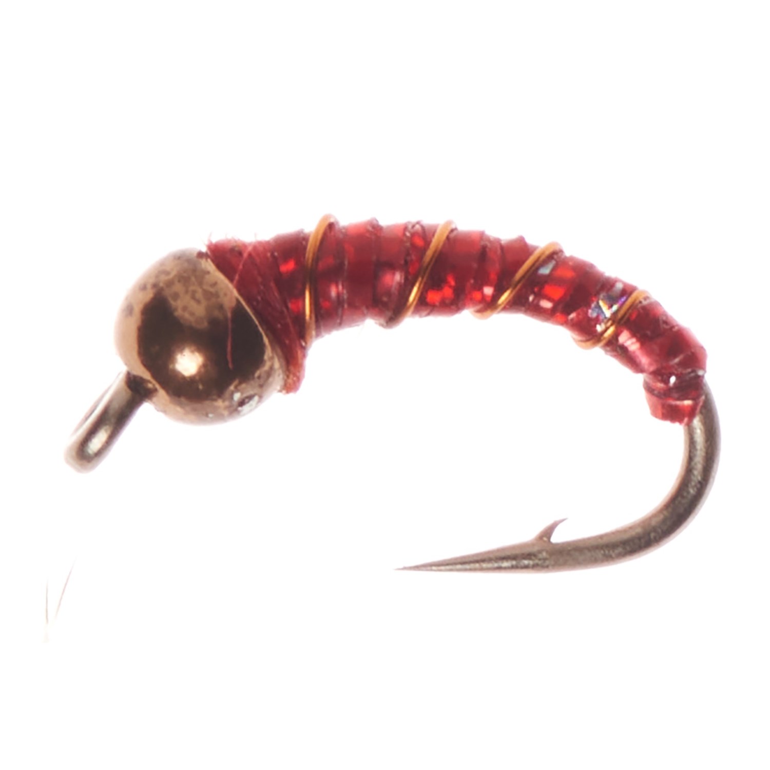 Montana Fly Company Jake’s Flash-a-Midge Nymph Fly - Dozen - Save 54%