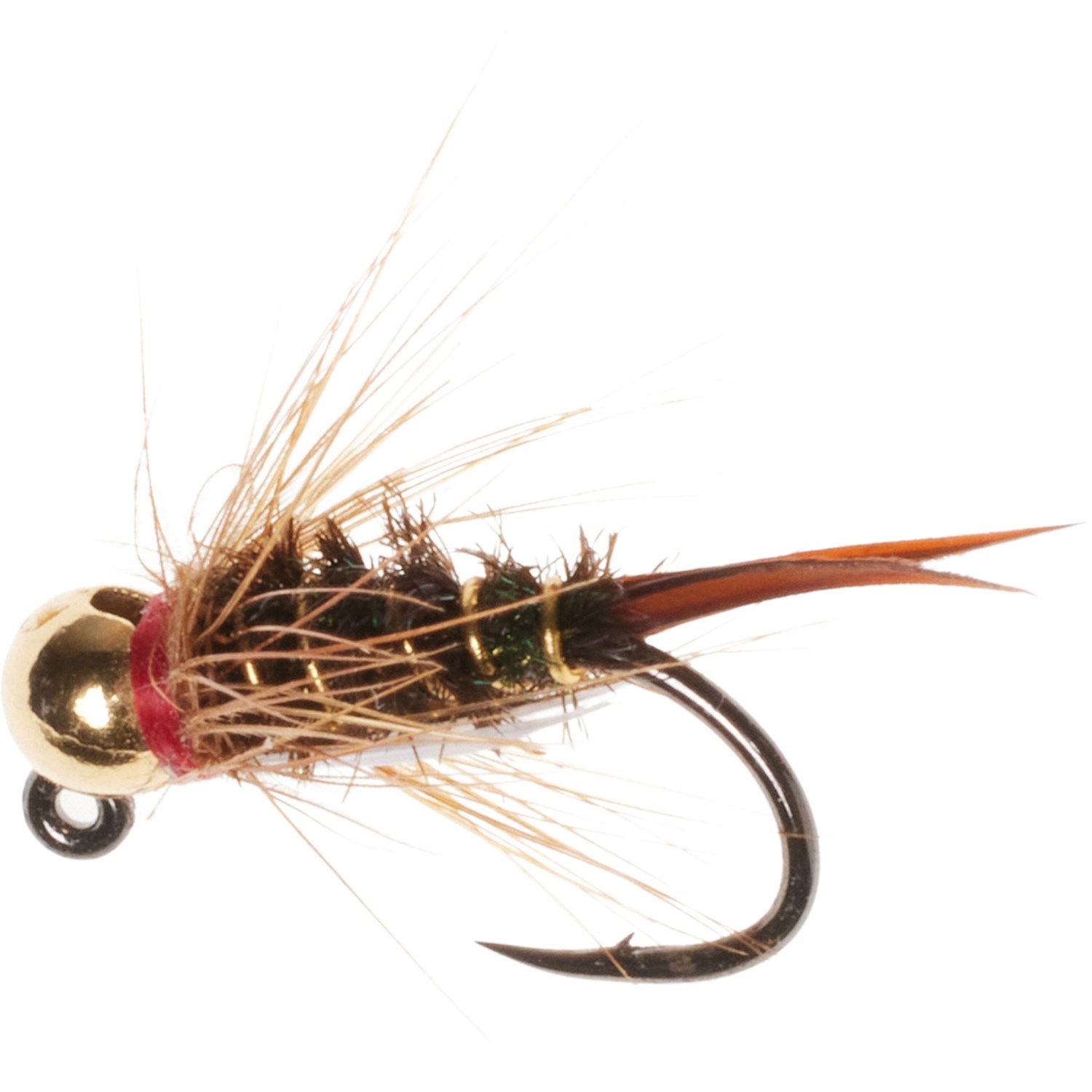 Montana Fly Company Jig Bead Head Prince Nymph Fly - Dozen - Save 58%