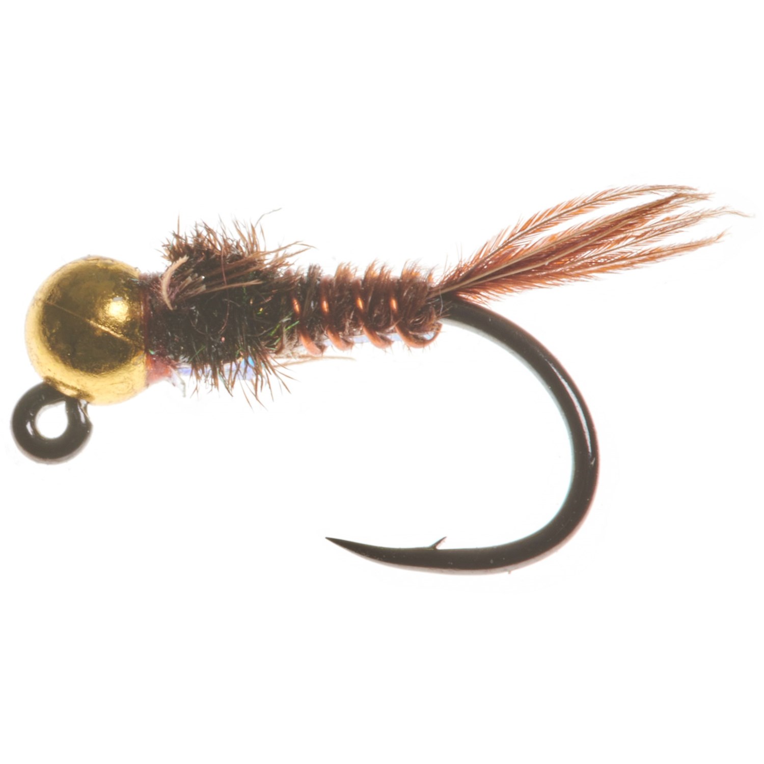 Montana Fly Company Jig Flashback Pheasant Tail Nymph Fly - Dozen ...