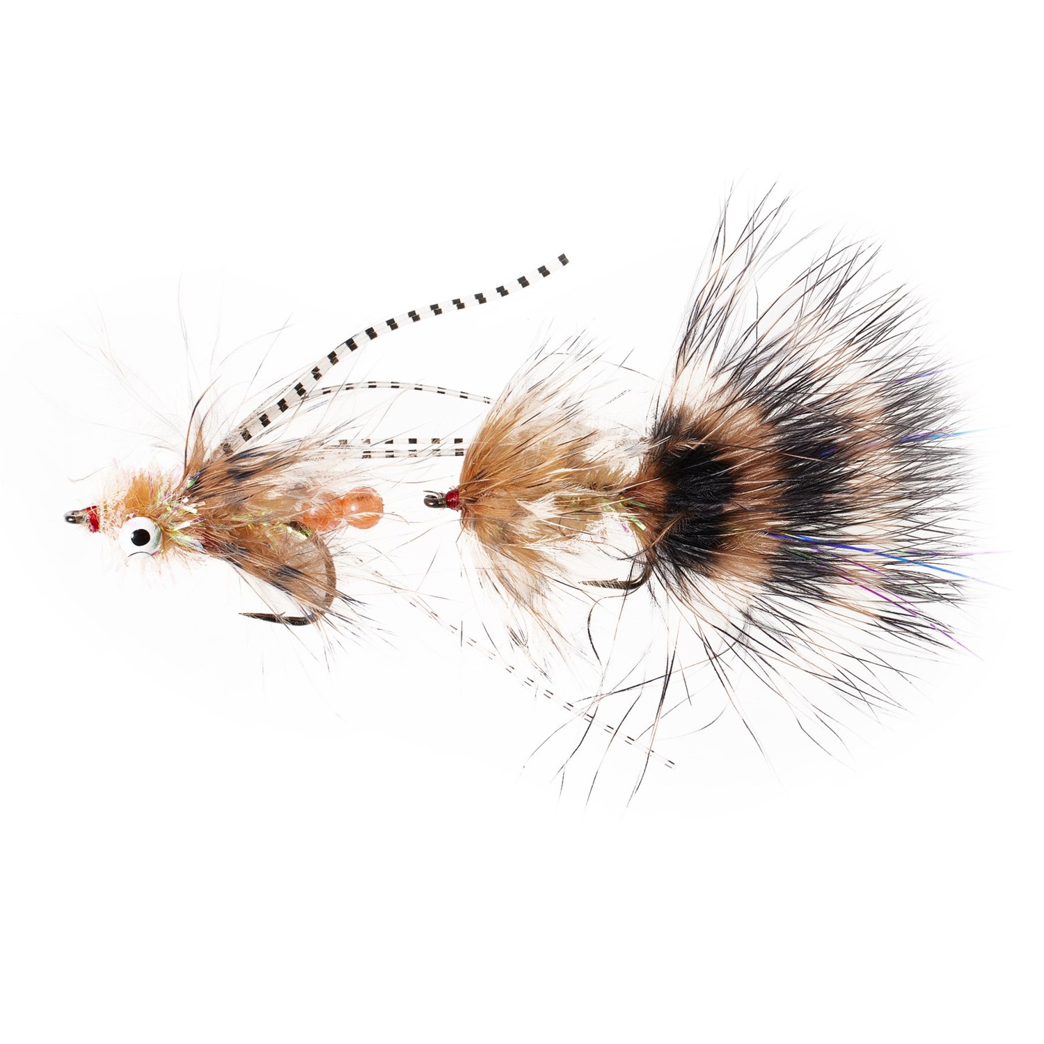 Montana Fly Company Maddin’s OG Mini Circus Peanut Streamer Fly - Half ...