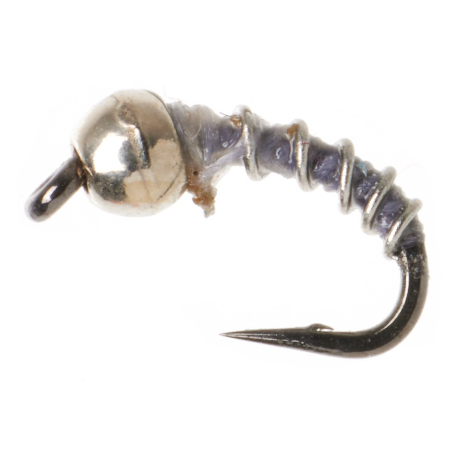 Montana Fly Company Tungsten Zebra Midge Nymph Fly - Dozen - Save 58%