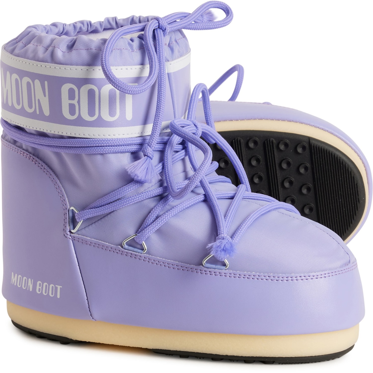 MOON BOOTS Icon Low Nylon Boots (For Women) - Save 58%