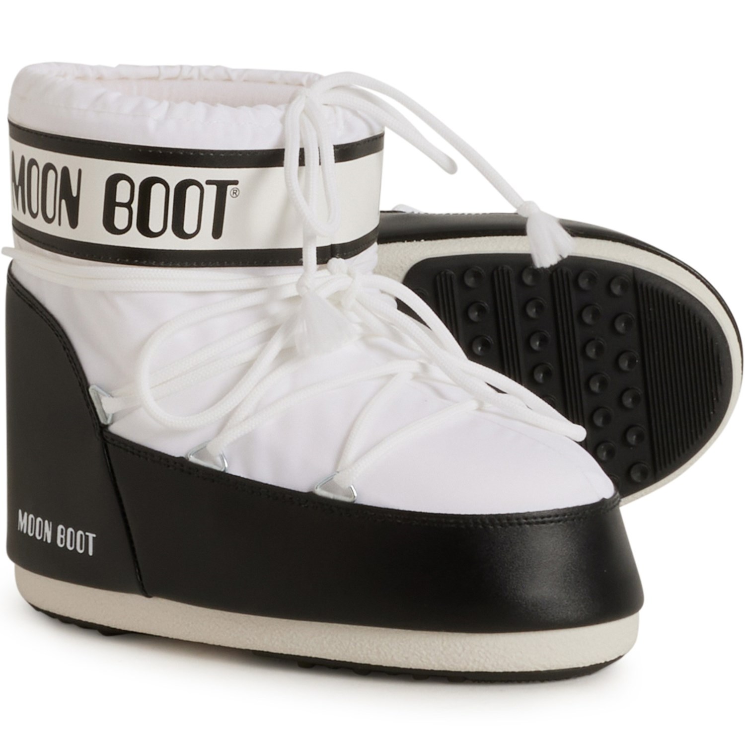 MOON BOOTS Icon Low Nylon Boots (For Women) - Save 58%