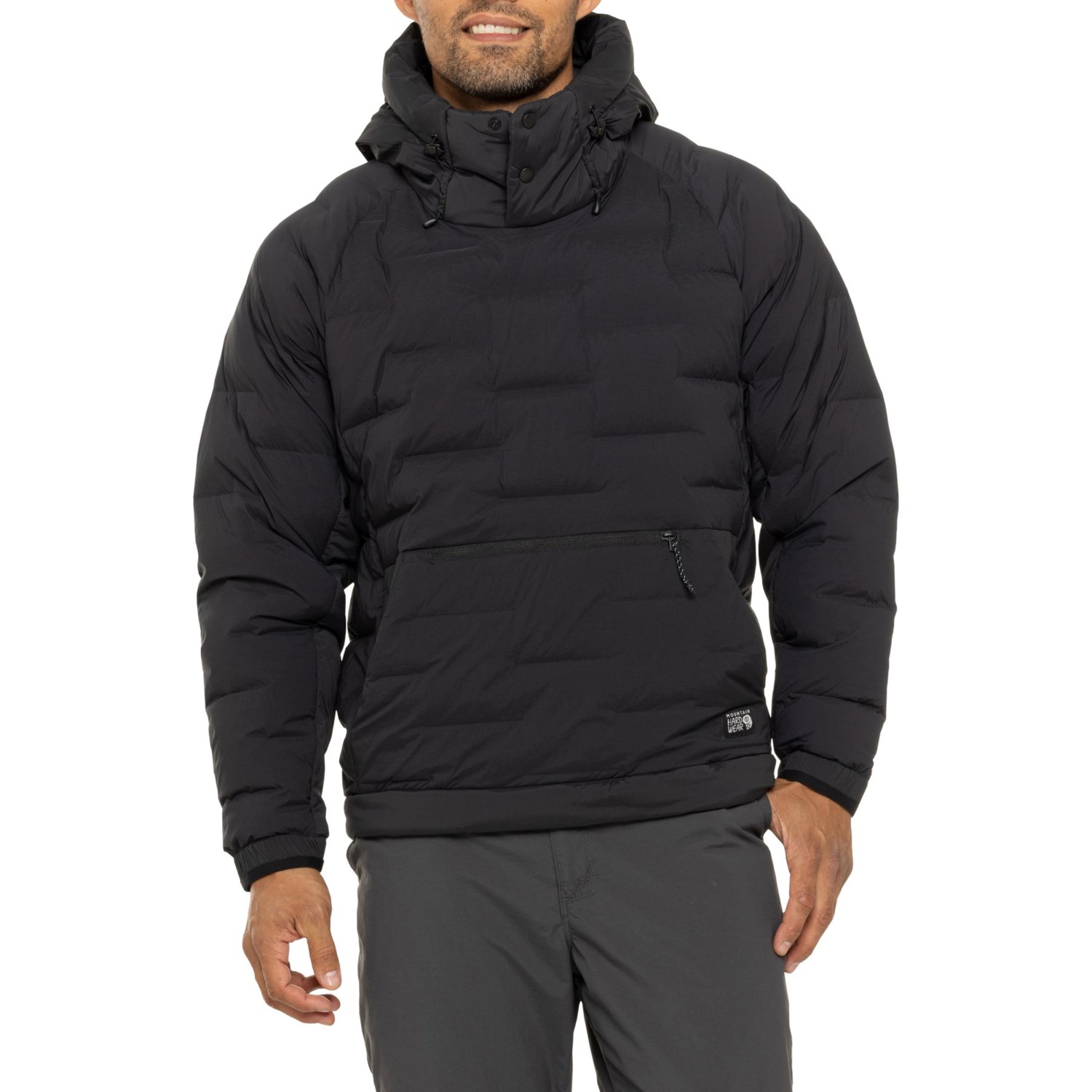 Mountain Hardwear Stretchdown Popover Hooded Jacket - 700 Fill Power