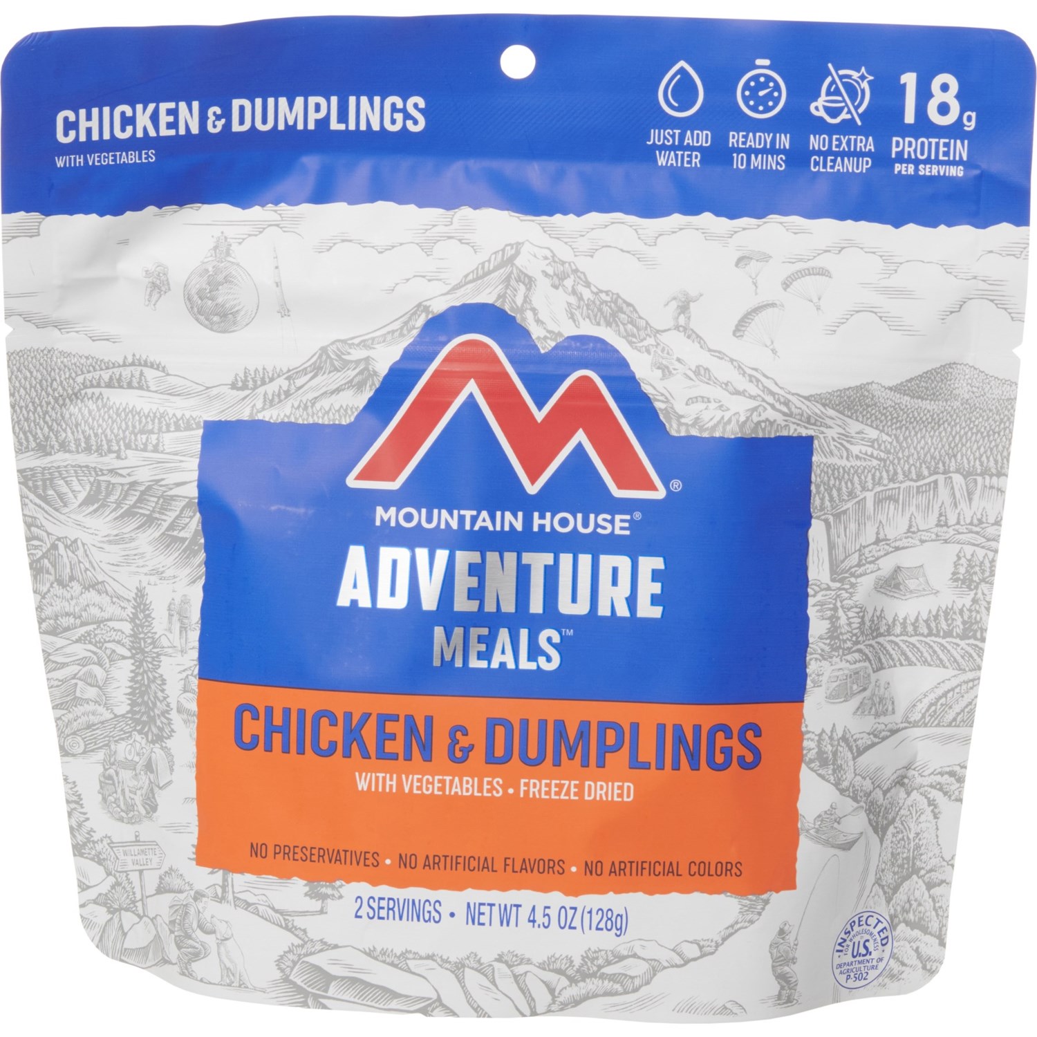 Mountain House Chicken and Dumplings Meal - 2 Servings - Save 22%