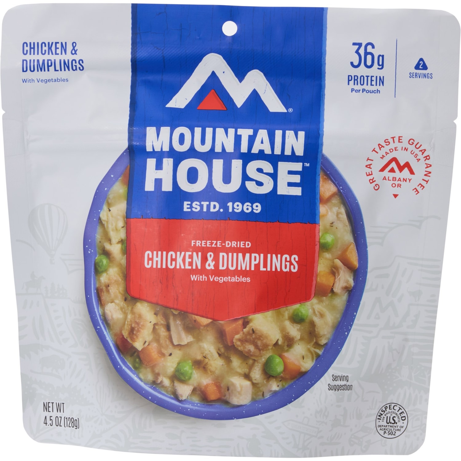 Mountain House Chicken and Dumplings Meal - 2 Servings - Save 20%