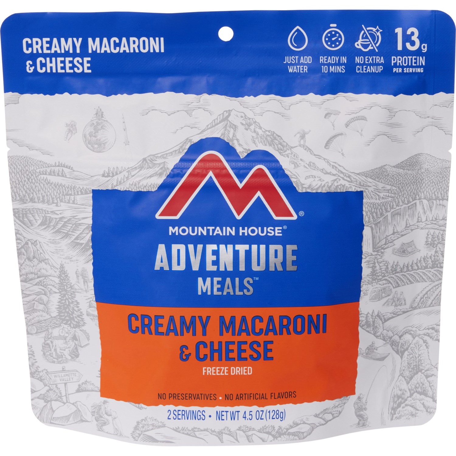 Mountain House Creamy Macaroni and Cheese Meal - 2 Servings - Save 22%
