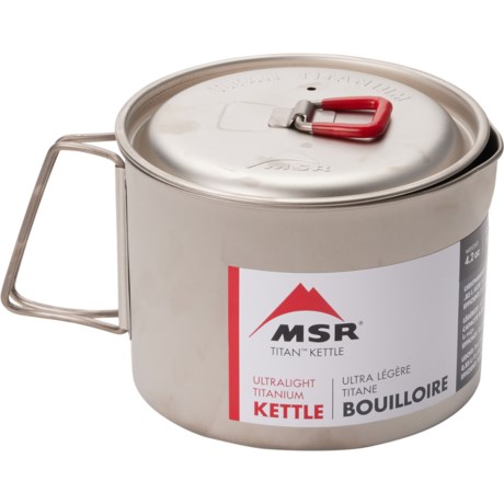 MSR Titan Kettle - Titanium