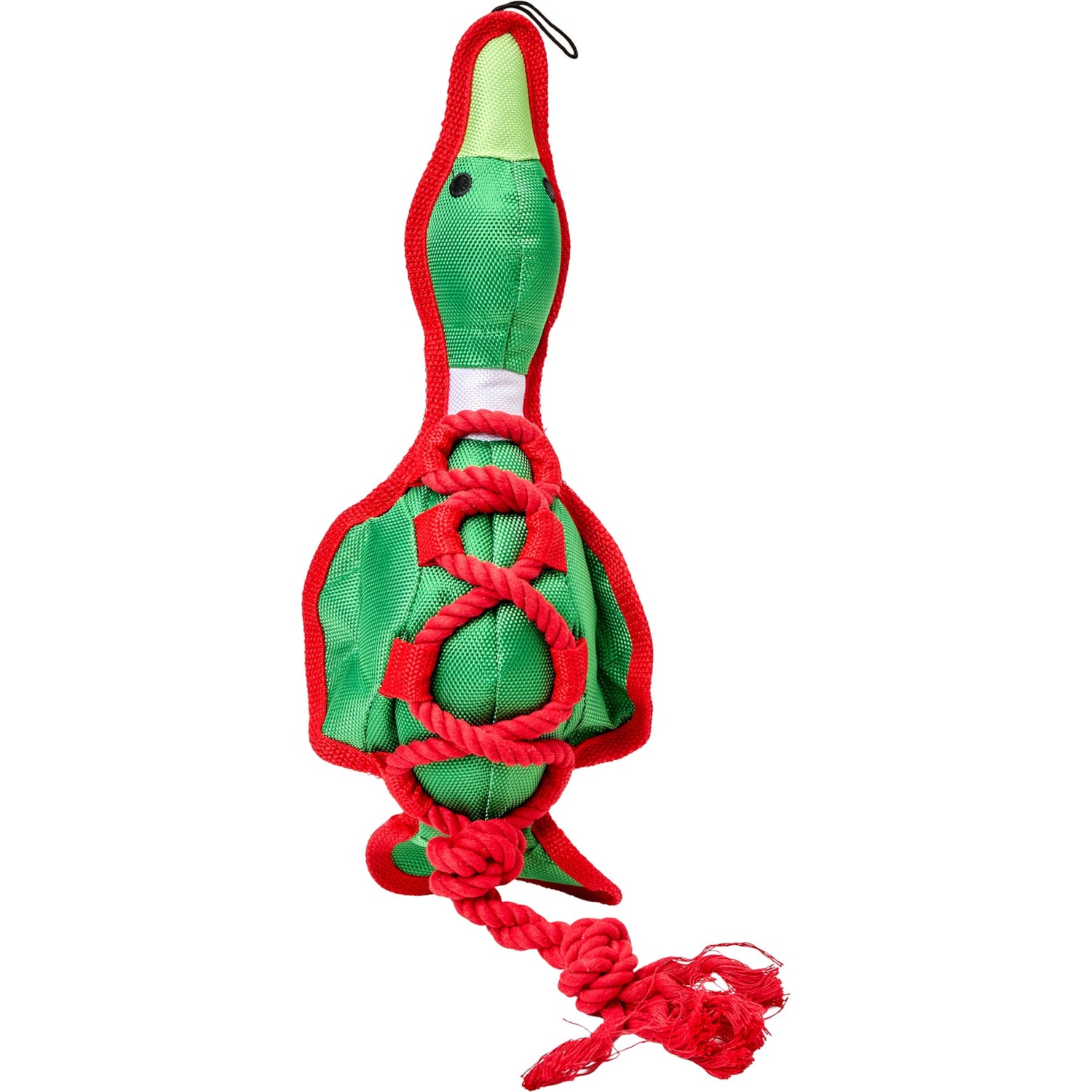 MultiPet Duck Crossrope Dog Toy - Squeaker - Save 30%