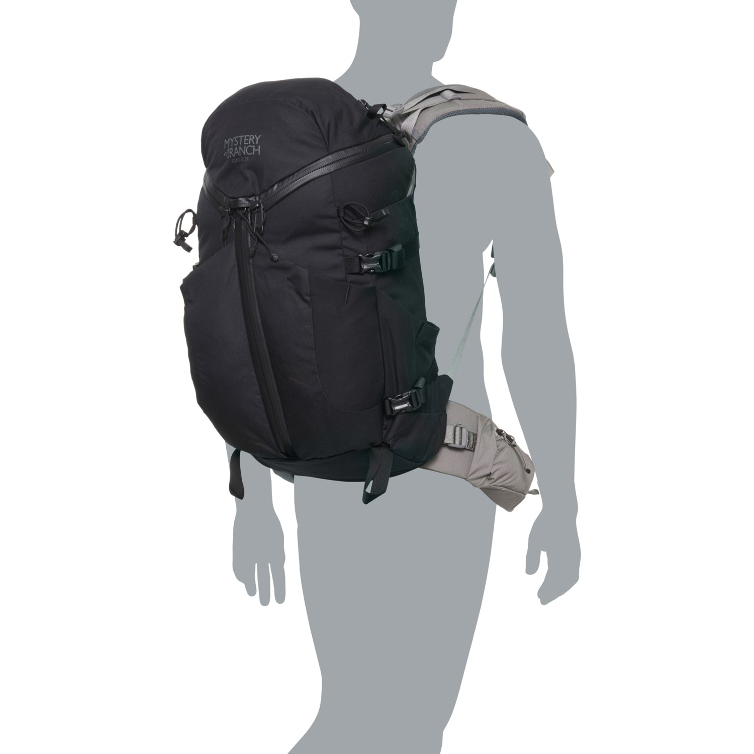 Mystery Ranch Coulee 25 L Backpack - Internal Frame, Black - Save 33%