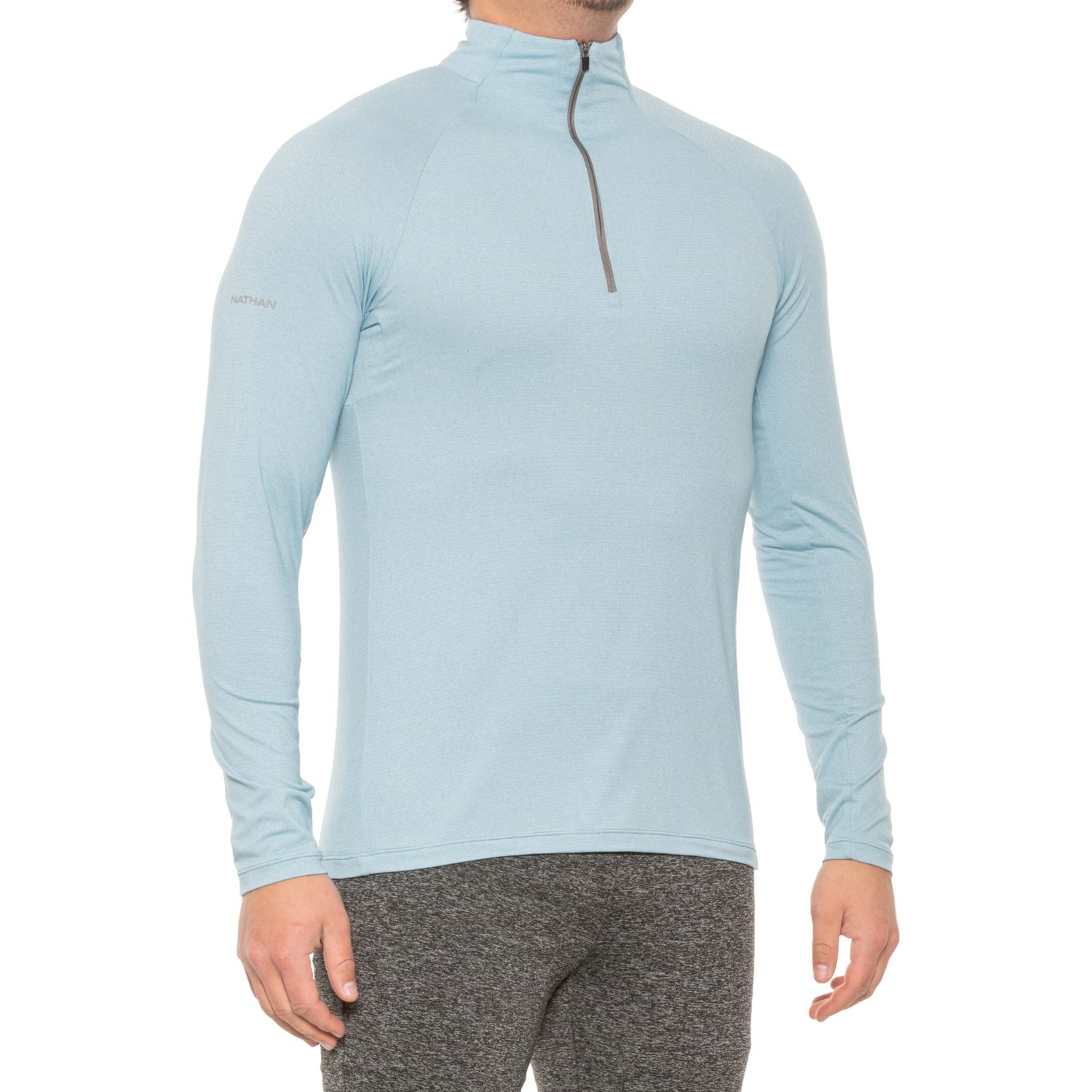 Nathan Dashlite Shirt - Zip Neck, Long Sleeve - Save 66%