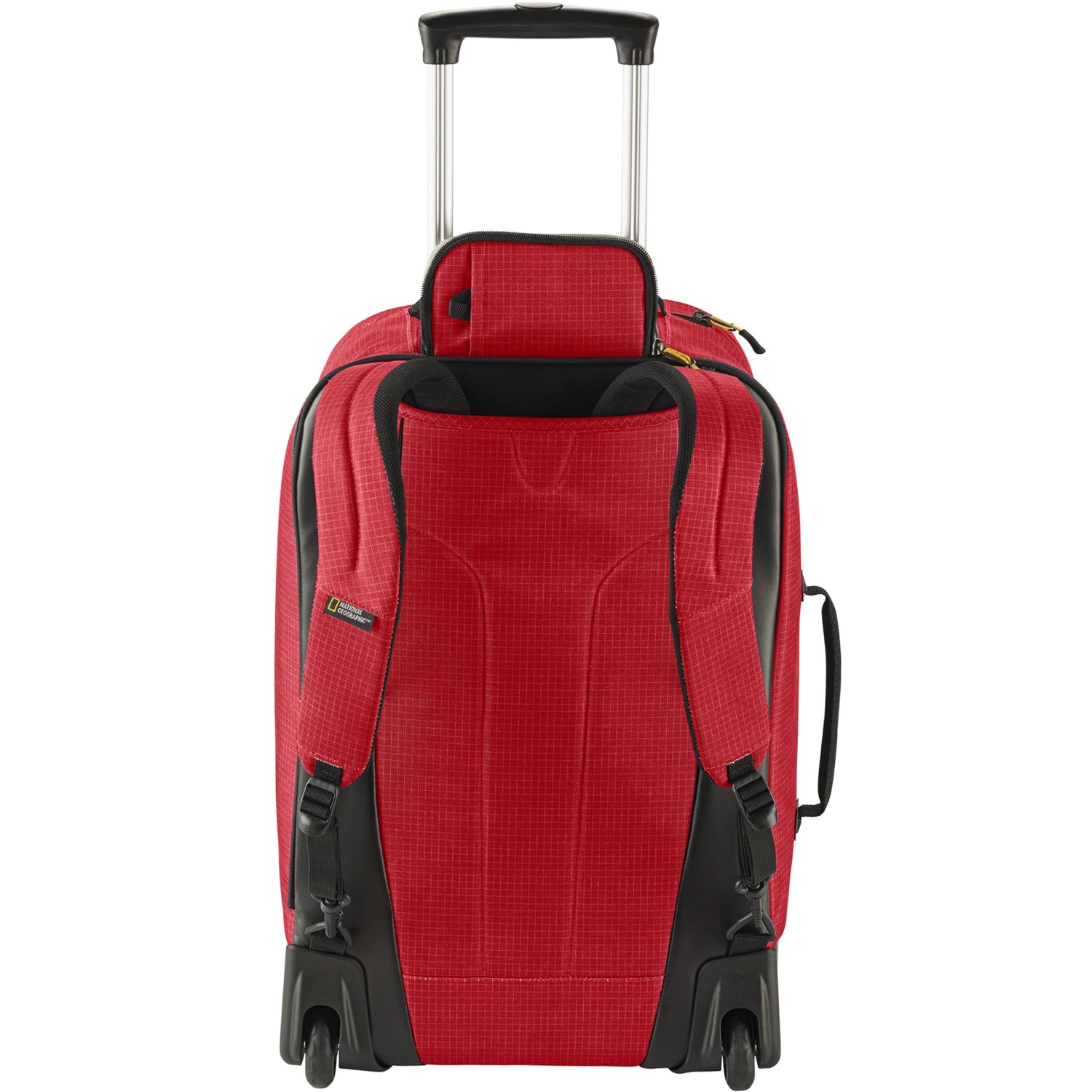 National Geographic Adventure Convertible Carry-On Suitcase - Firebrick ...