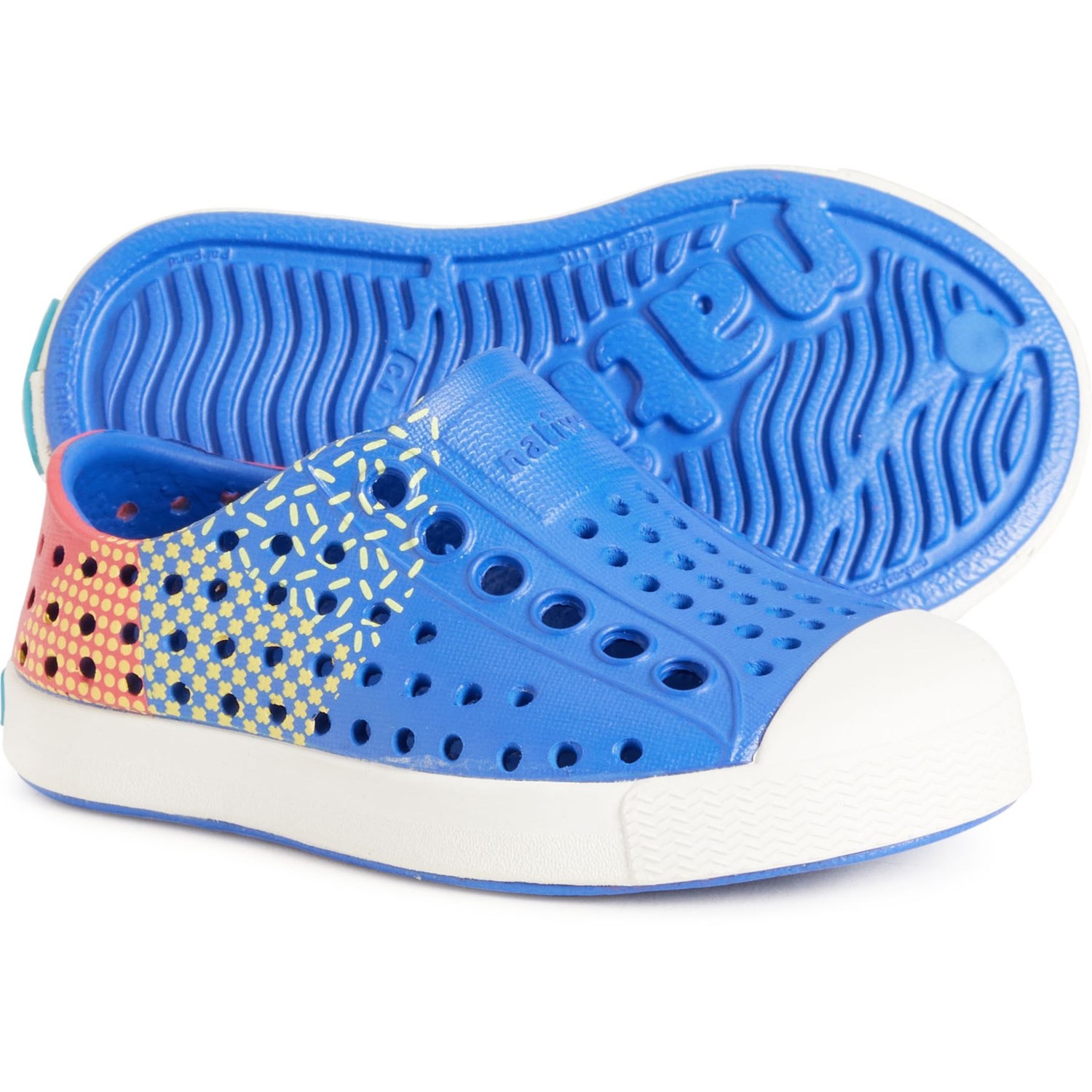 NATIVE Little Boys Jefferson Sugarlite® Color-Block Shoes - Slip-Ons ...