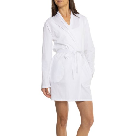 NATURAL SKIN Julianna Robe - Organic Cotton, Long Sleeve - Save 59%