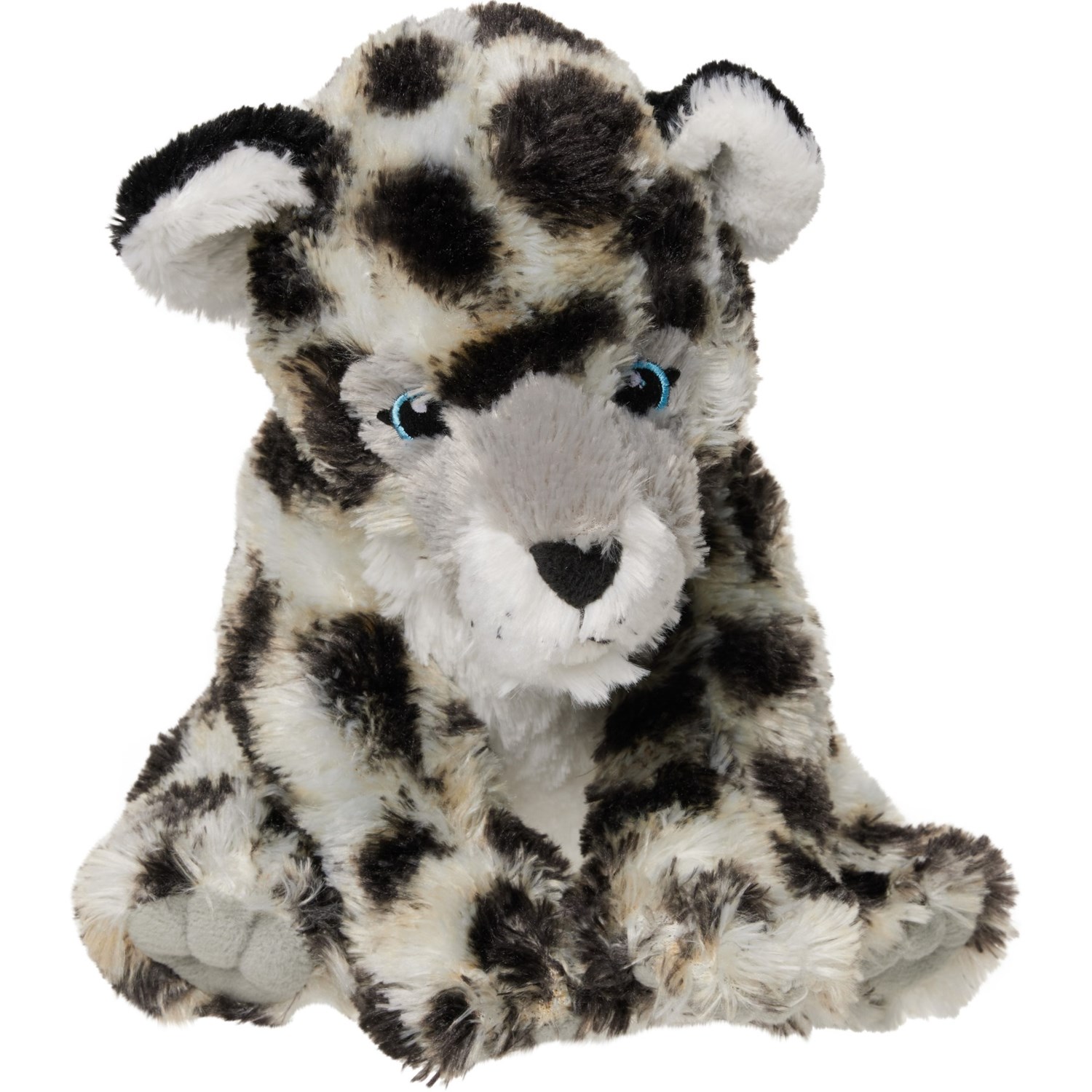 NATURE PLANET Eco Pals Plush Snow Leopard Stuffed Animal Toy - 10.5 ...
