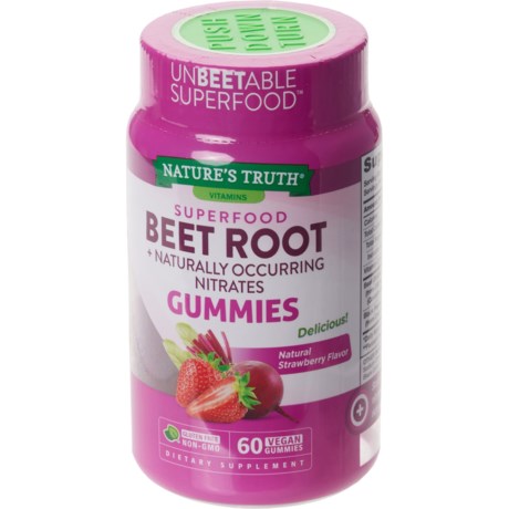 Nature's Truth Beet Root Gummy Vitamins - 60-Count - Save 33%