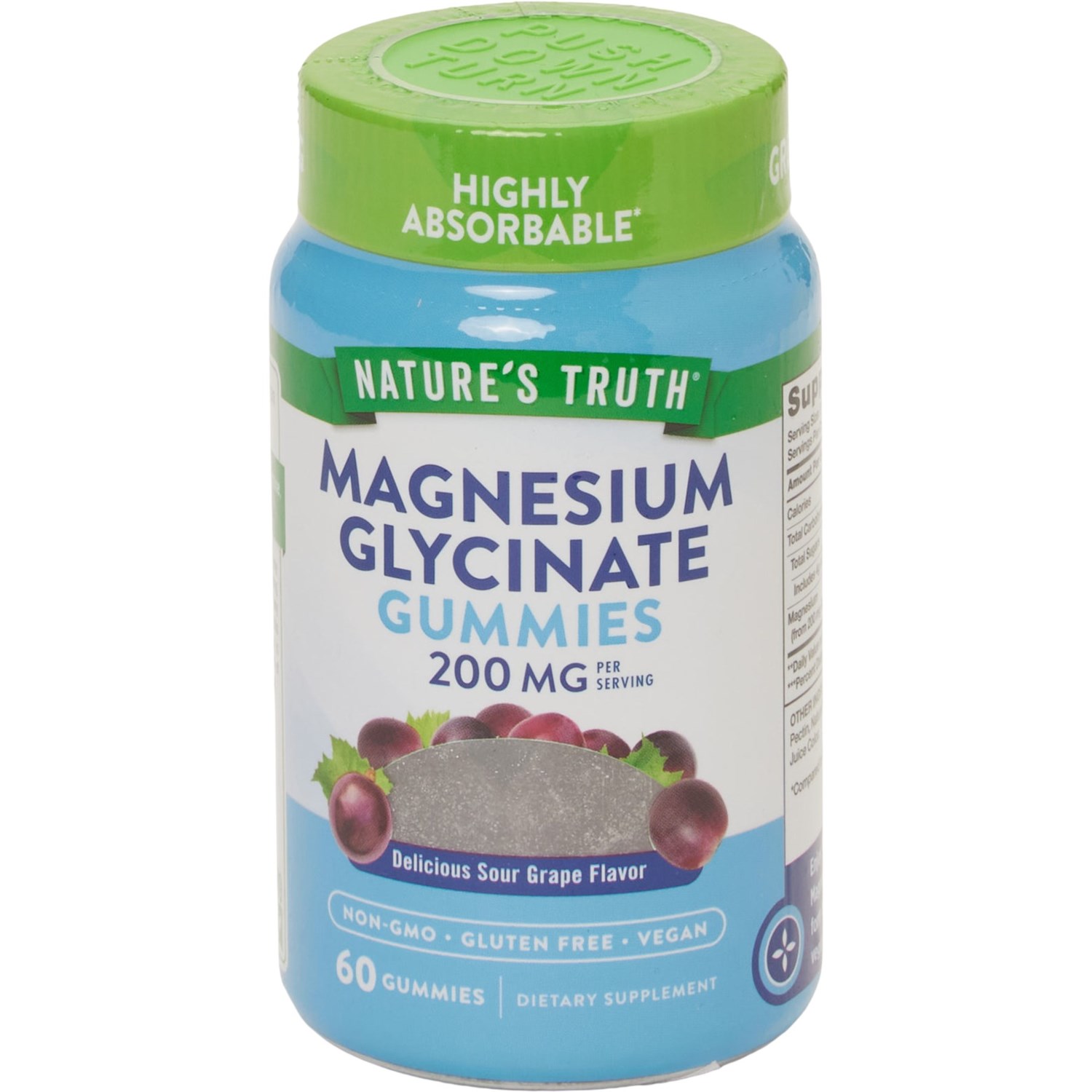 Nature's Truth Magnesium Glycinate Gummies - 60-Count - Save 20%