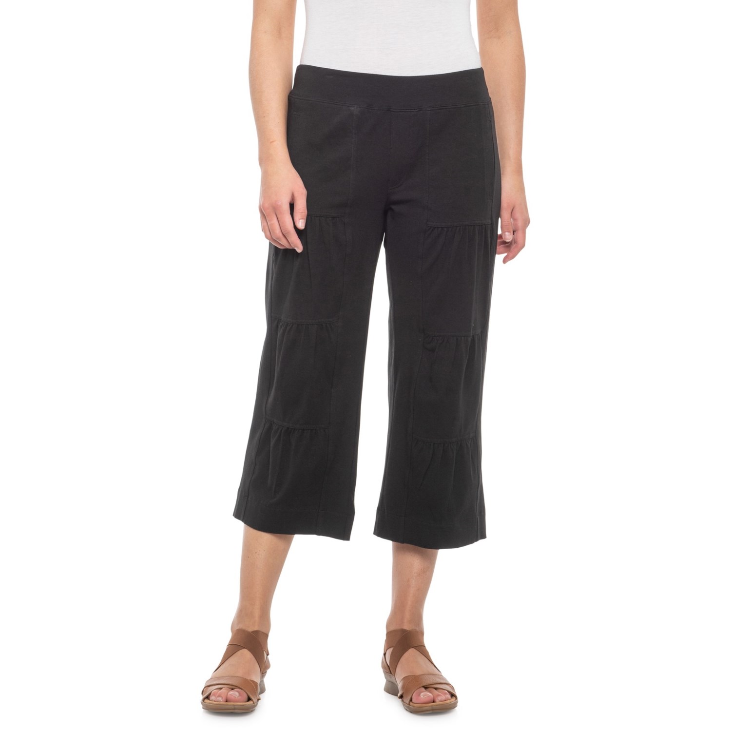 Neon Buddha Black Ain’t Seen Nothing Yet Capris (For Women) - Save 49%