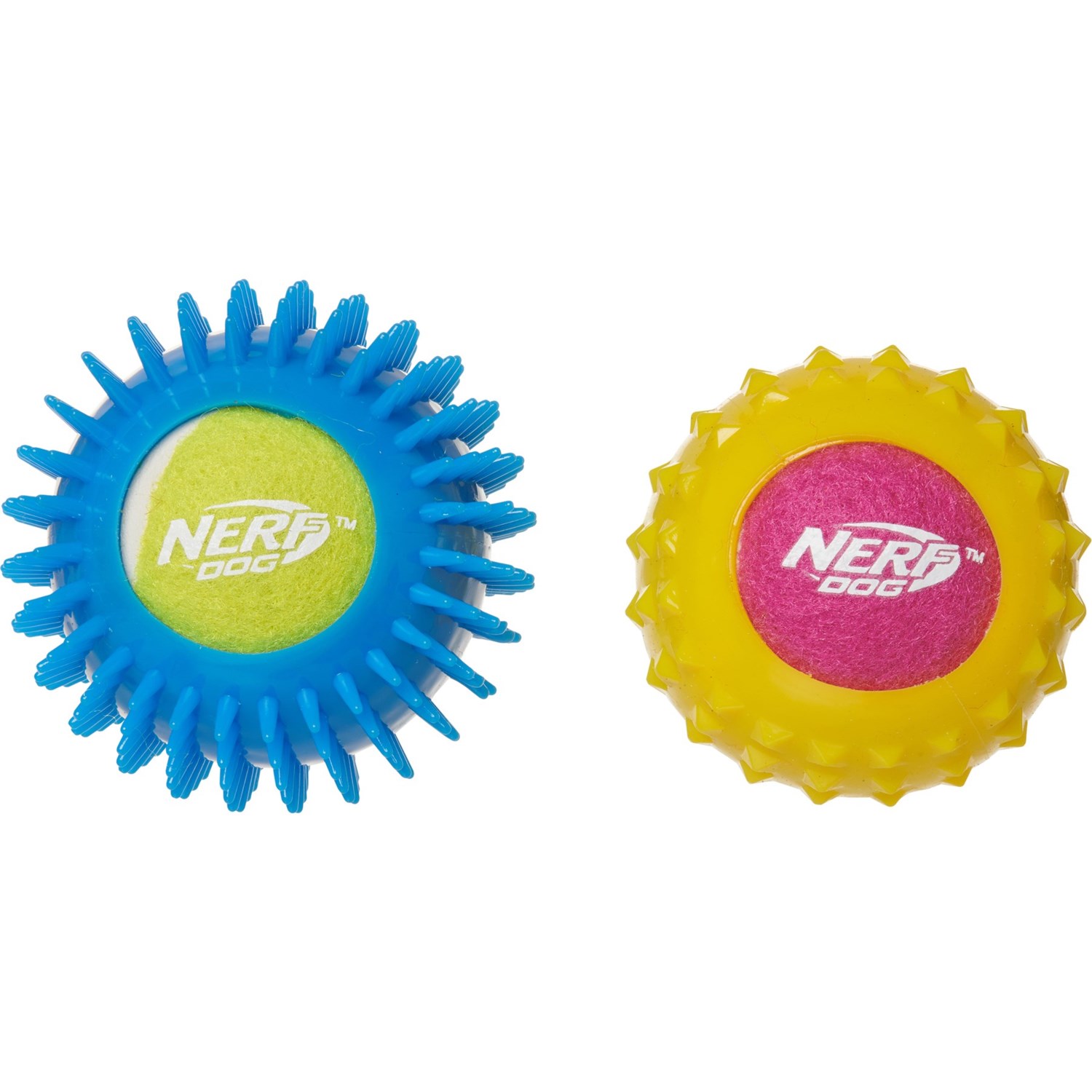 Nerf Squeak Tennis Armor Dog Toys - 2-Pack - Save 33%